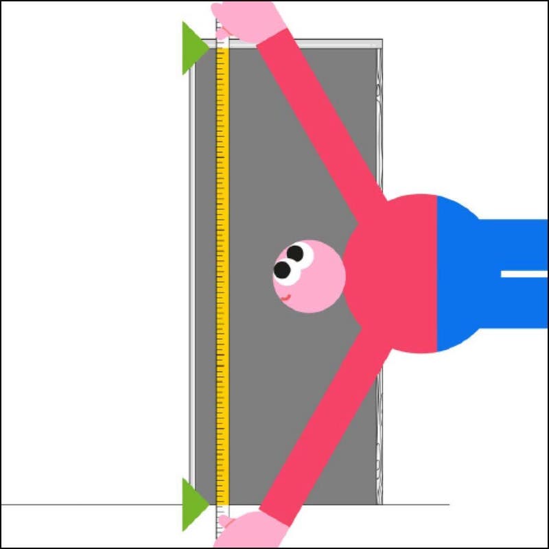 Come prendere le misure di una porta scorrevole | Leroy Merlin