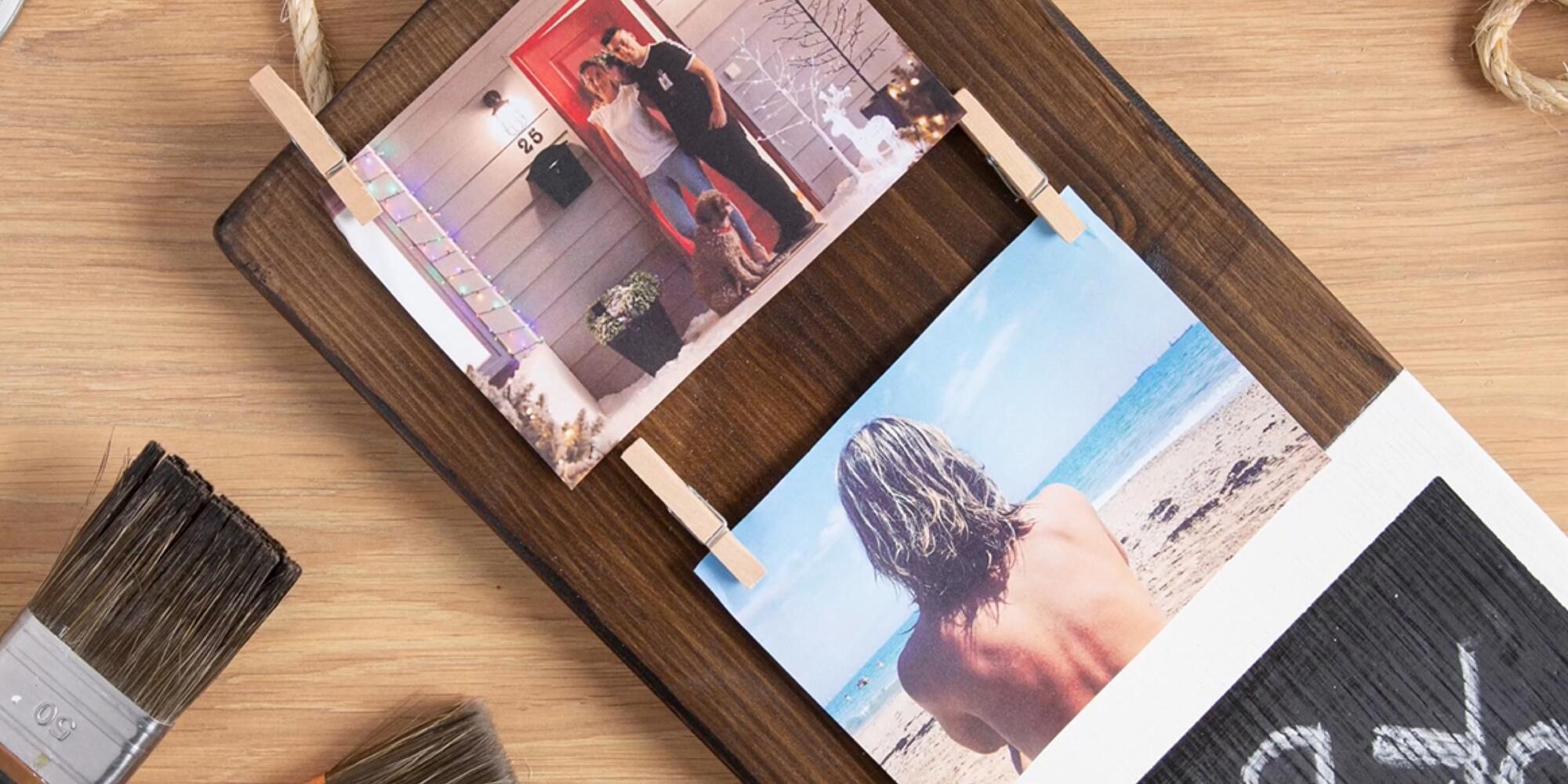 Come creare un portafoto fai da te in legno | Leroy Merlin