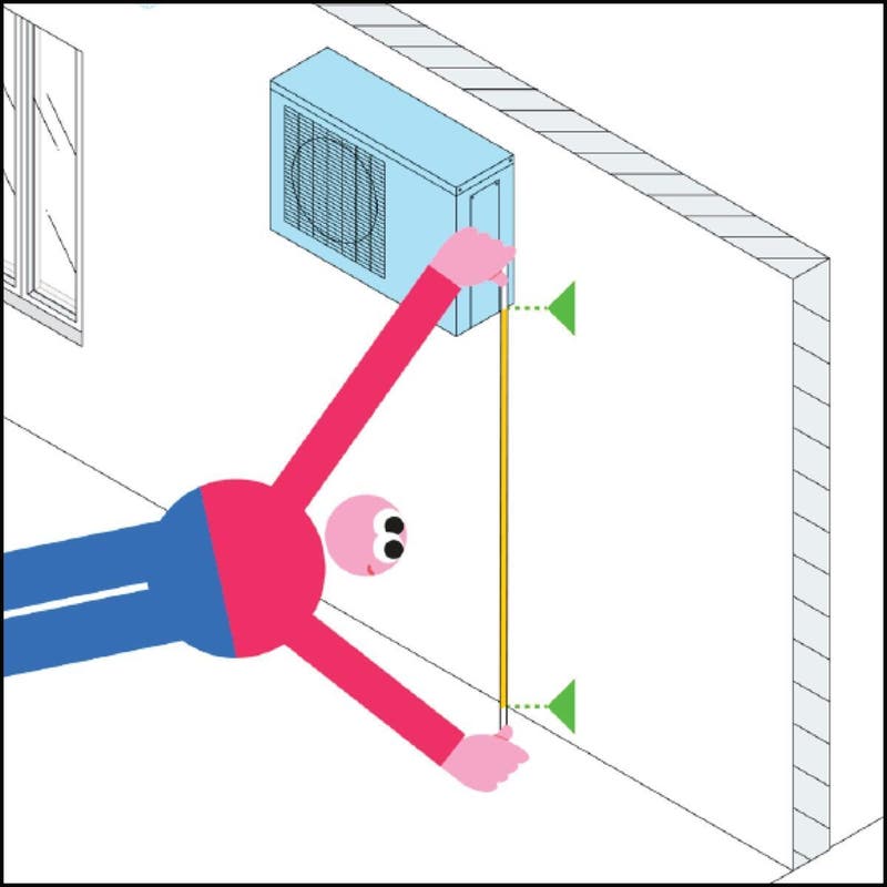 Come prendere le misure per l'installazione di un climatizzatore ...