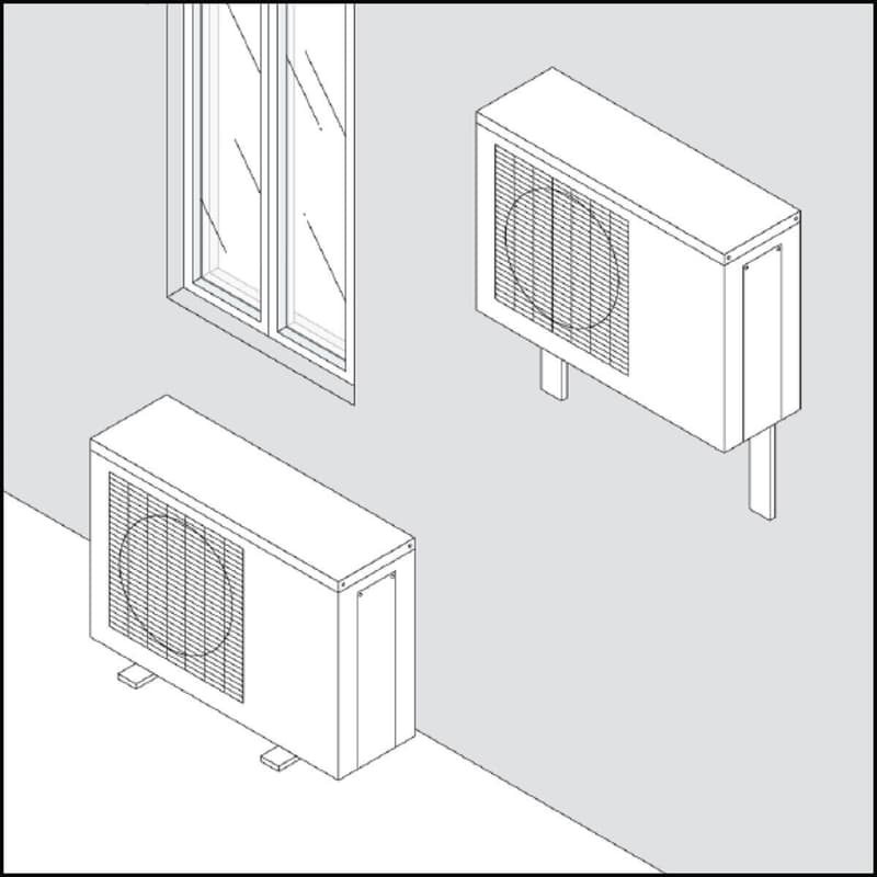 Come prendere le misure per l'installazione di un climatizzatore monosplit | Leroy Merlin