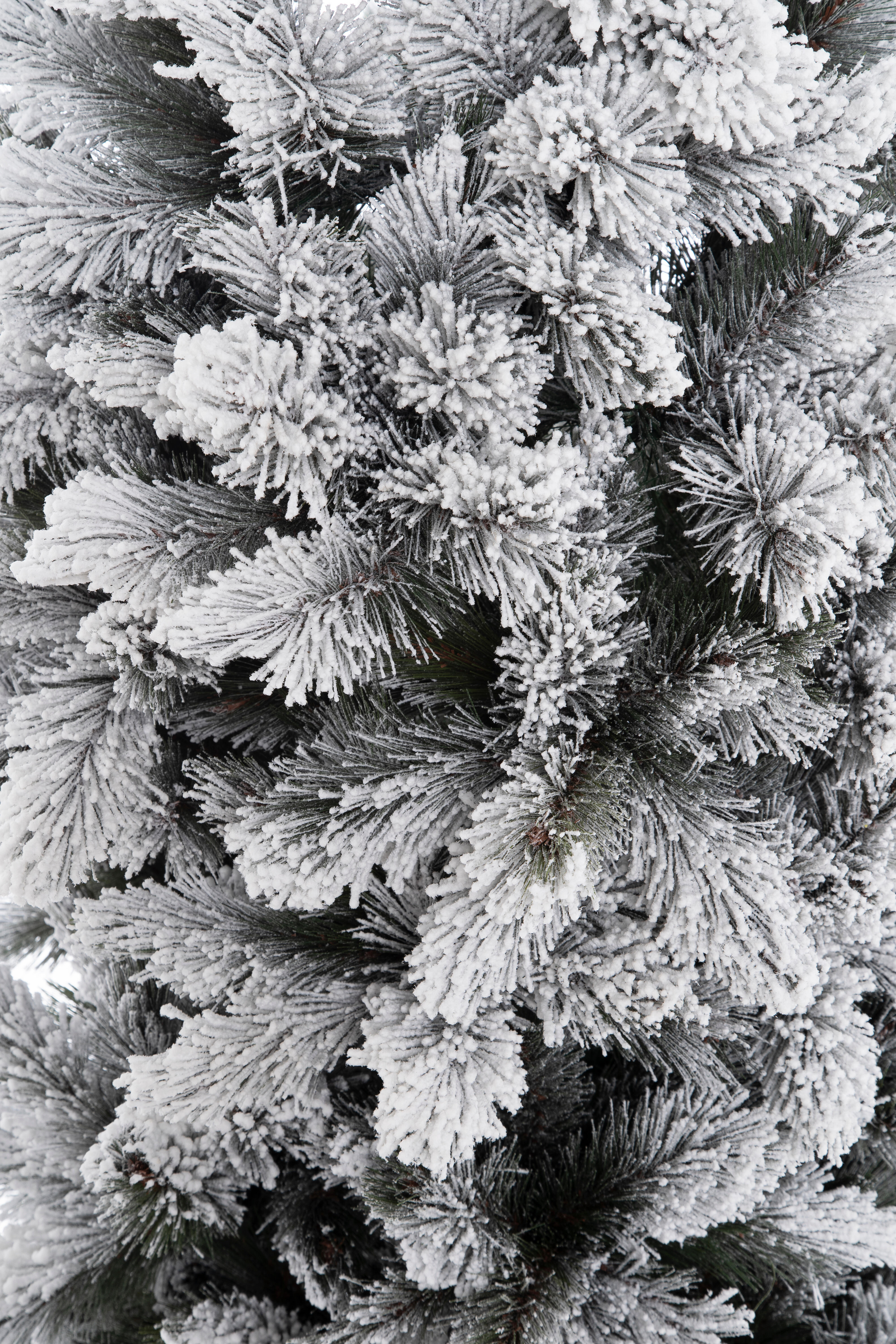 Árbol de Navidad Jasper Slim nevado de 210 cm de alto | Leroy Merlin