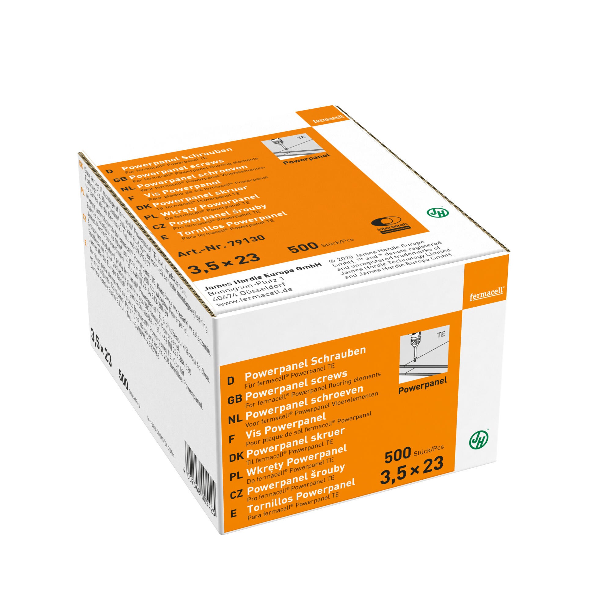 500 tornillos suelo FERMACELL H20 3,5x23mm | Leroy Merlin