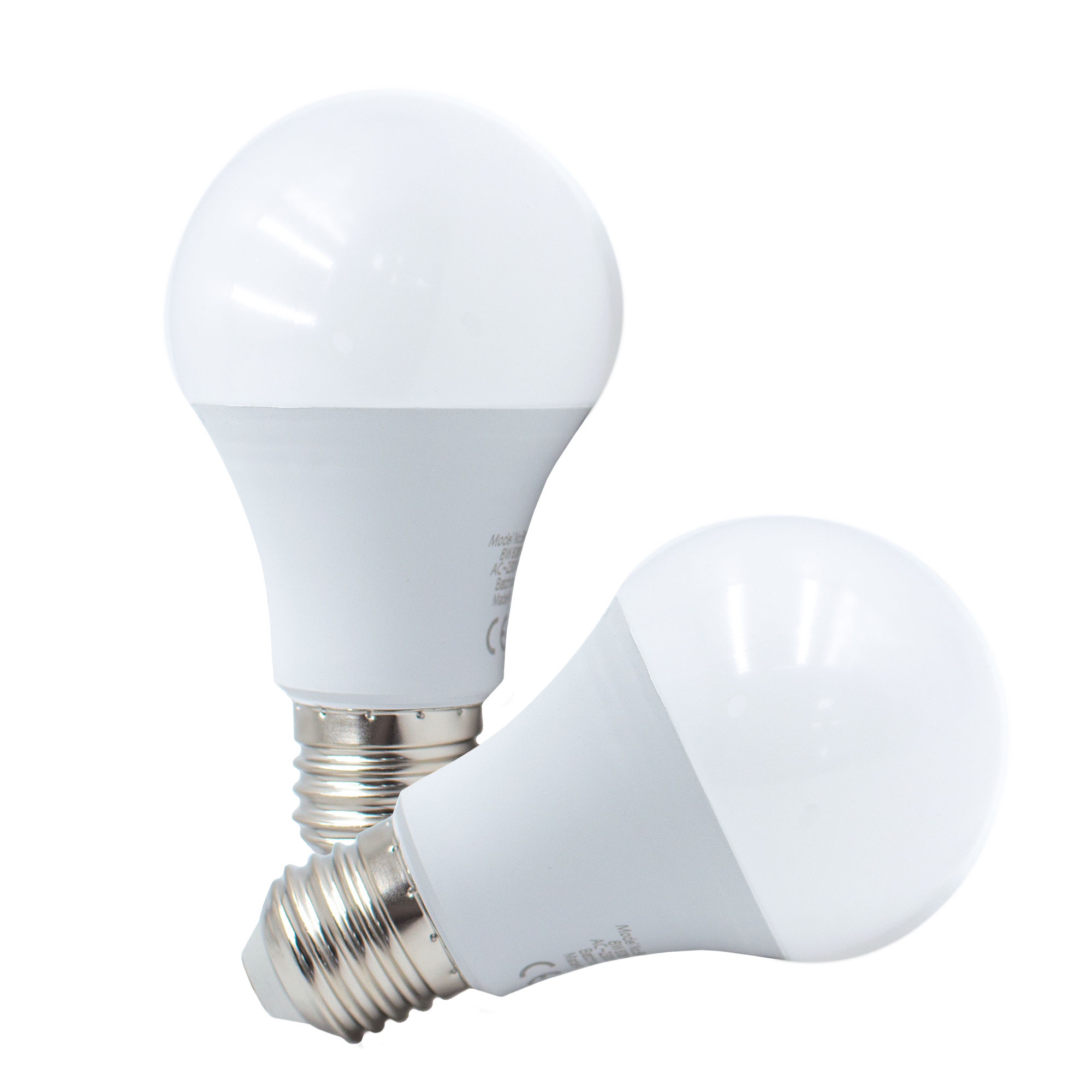 Kit de 2 bombillas inteligentes LED E27 estándar 8W | Leroy Merlin