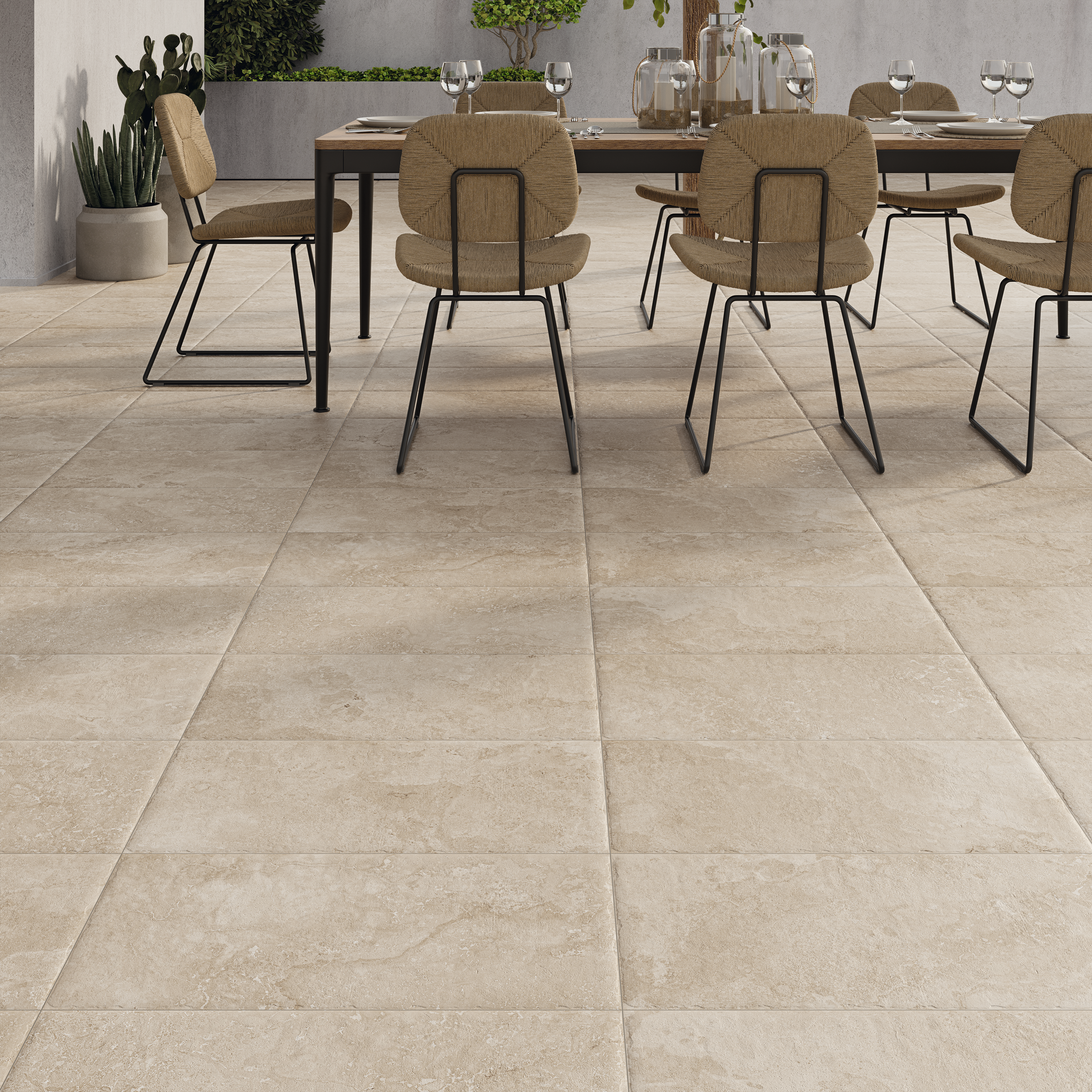 Piastrella da pavimento interno ed esterno Lakos in gres porcellanato smaltato grigio 30 x 60 cm ...