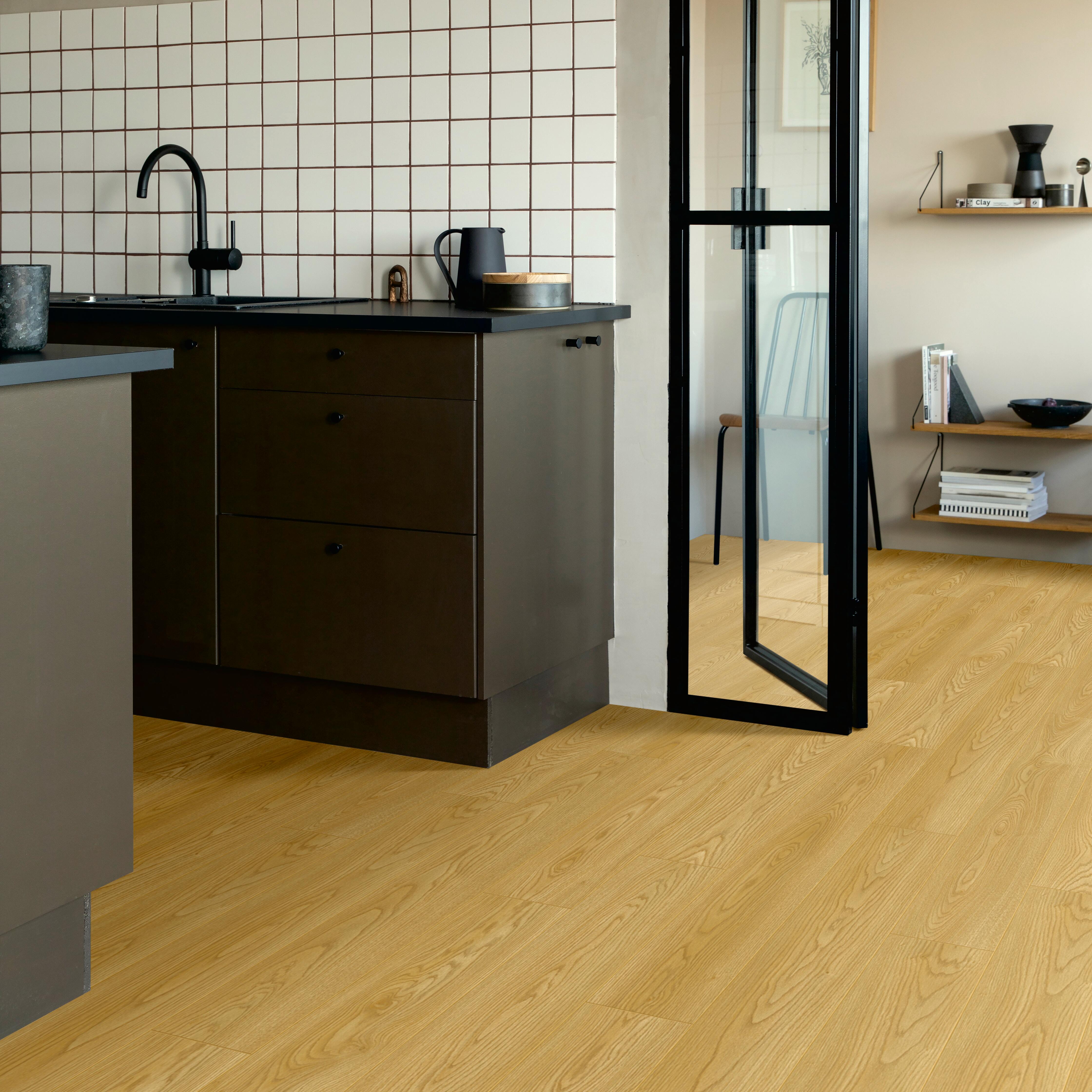 Sol stratifié intenso ARTENS aramac, Ep.10 mm, résistant à l'eau ...