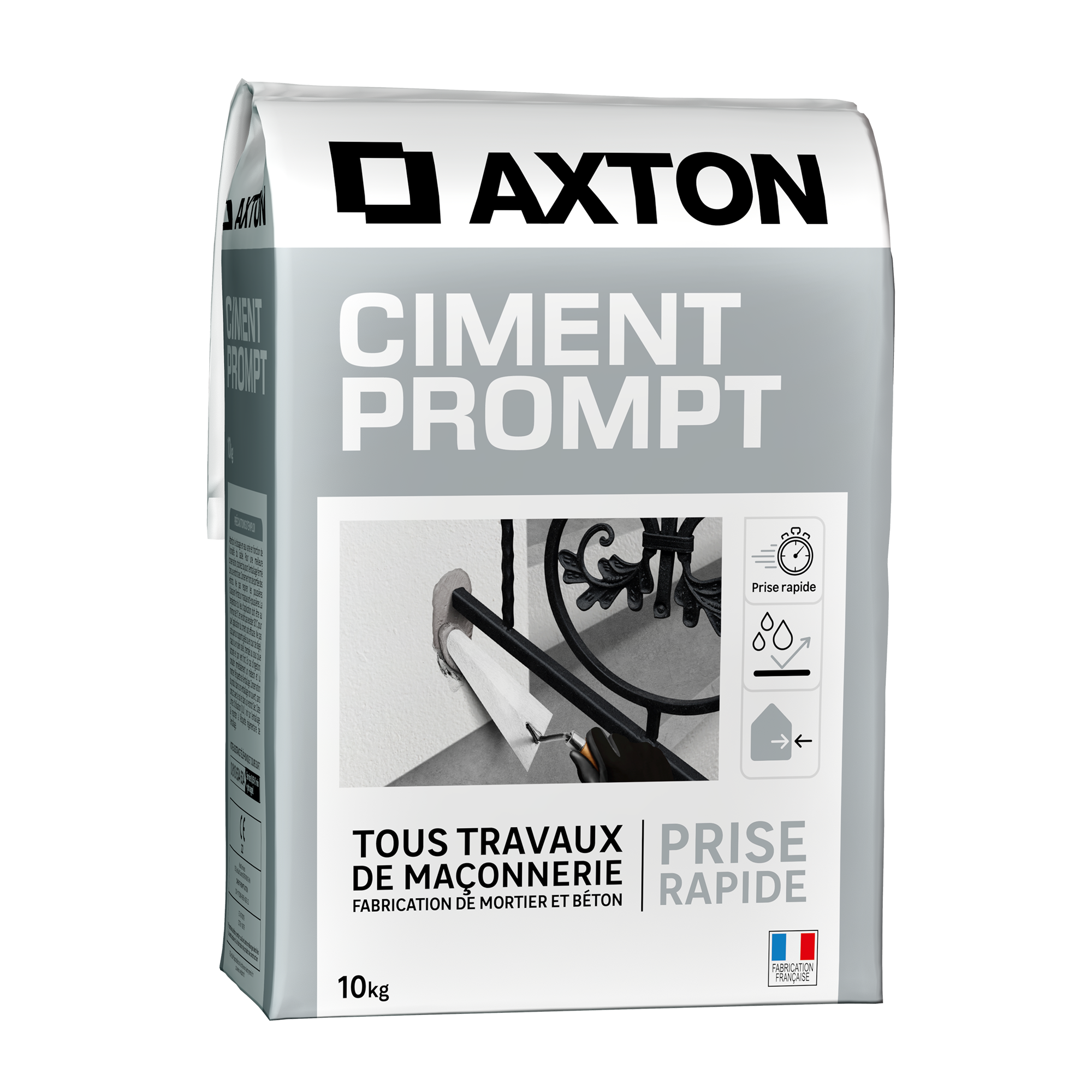 Ciment noir AXTON, 10KG | Leroy Merlin