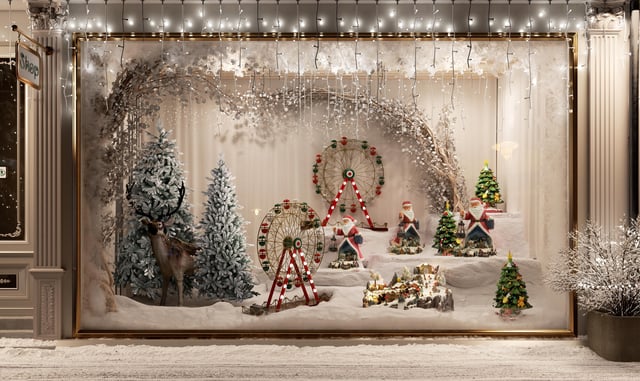 Vetrina natalizia da sogno | Leroy Merlin