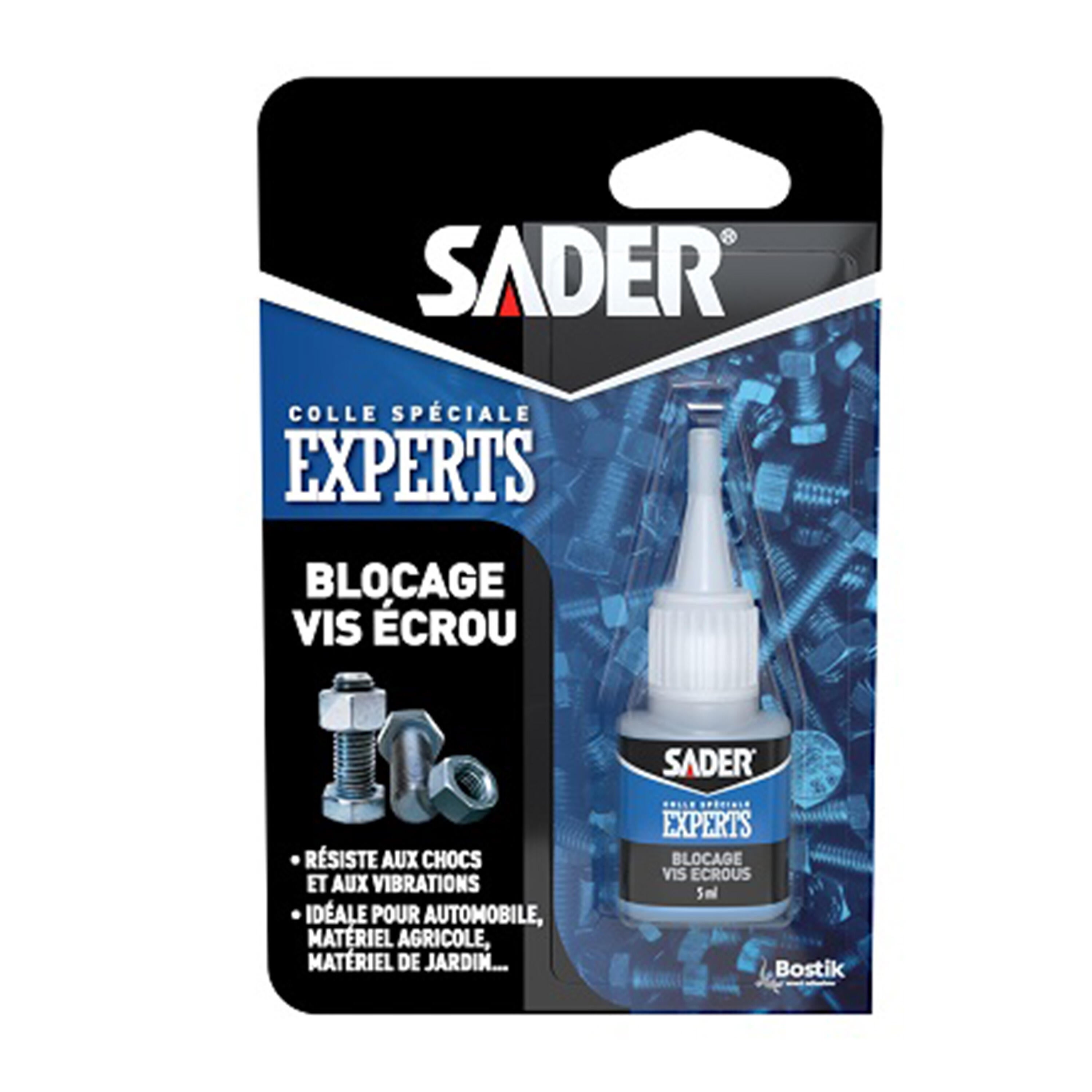 Colle d'assemblage liquide Spéciale experts blocage vis, écrous SADER ...