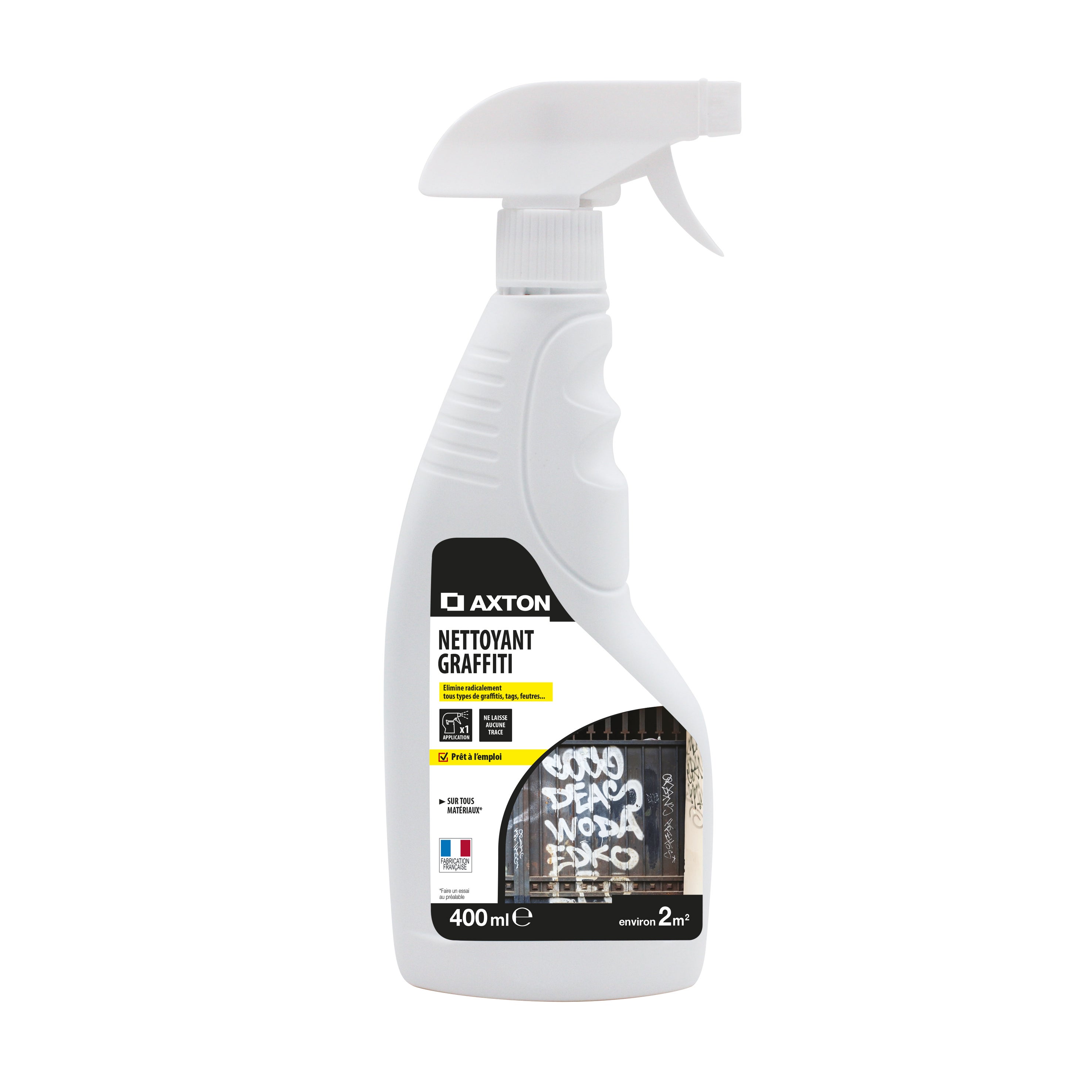 Nettoyant Graffiti spray AXTON, 400 ML | Leroy Merlin