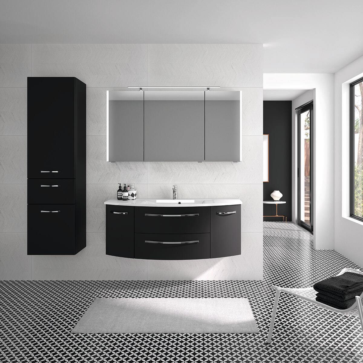 Meuble simple vasque l.130 x H.48.2 x P.48.3 cm, Image | Leroy Merlin