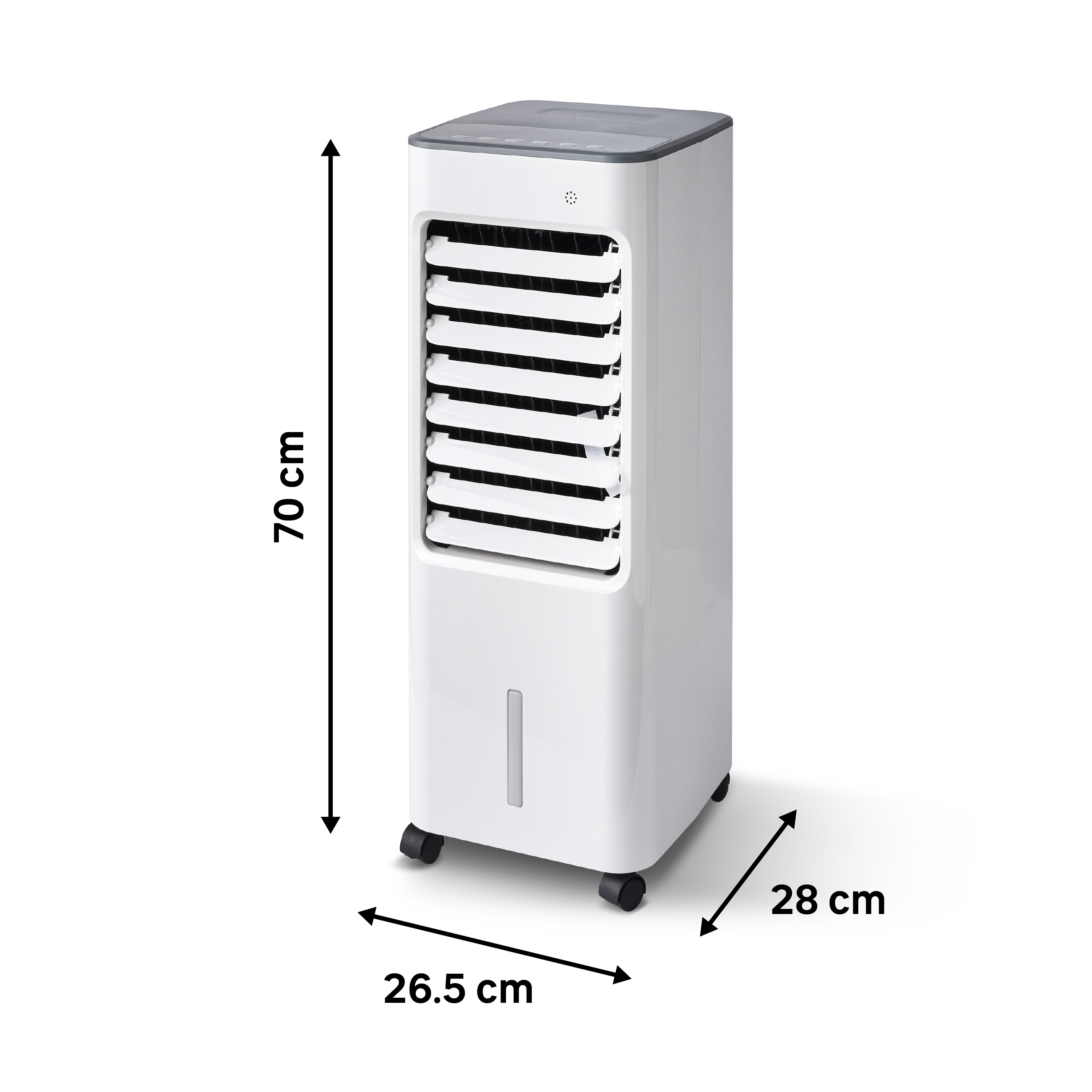 Ventilateur rafraichisseur d'air mobile EQUATION Berg 50W | Leroy Merlin