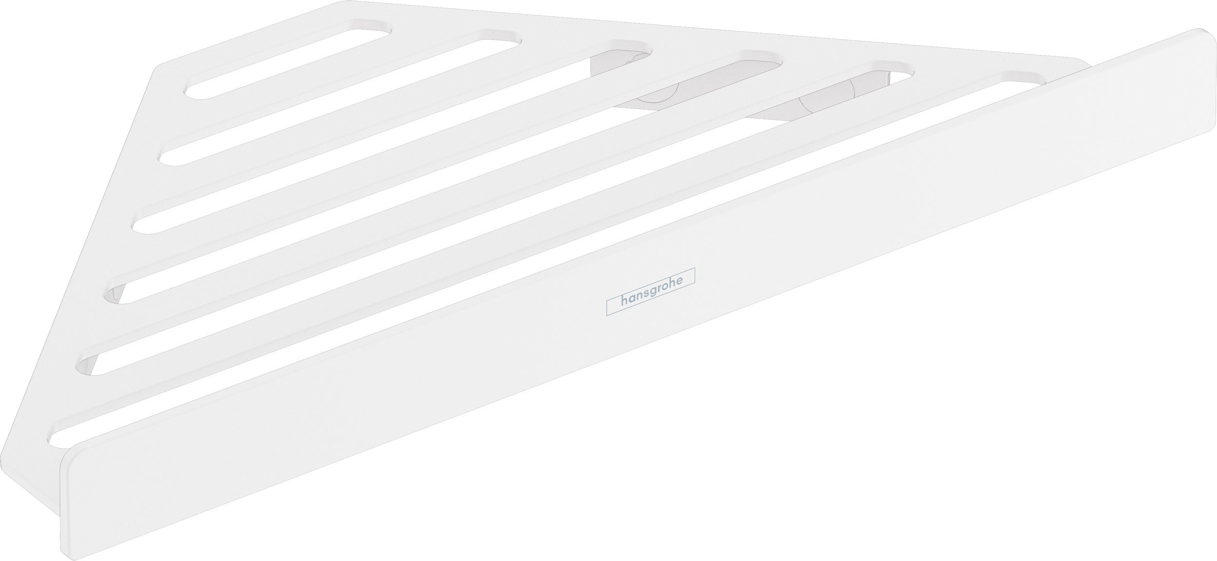 Tablette à visser / à percer addstoris HANSGROHE blanc mat | Leroy Merlin