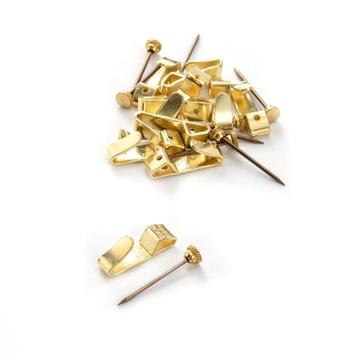 Crochet à tableau Terf130, doré | Leroy Merlin