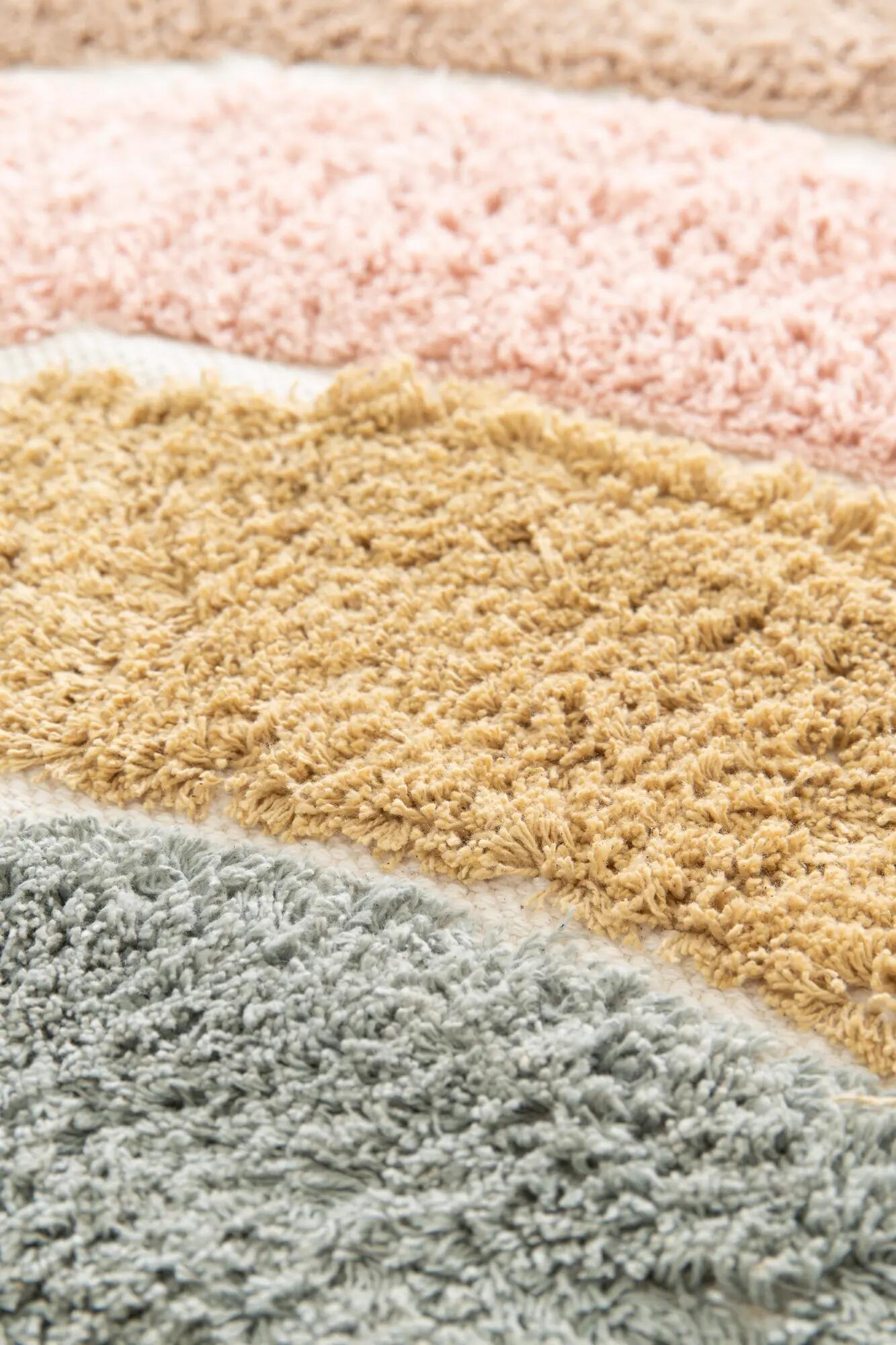 Tapis intérieur coton Arc-en-ciel, l.75 x L.150 cm | Leroy Merlin