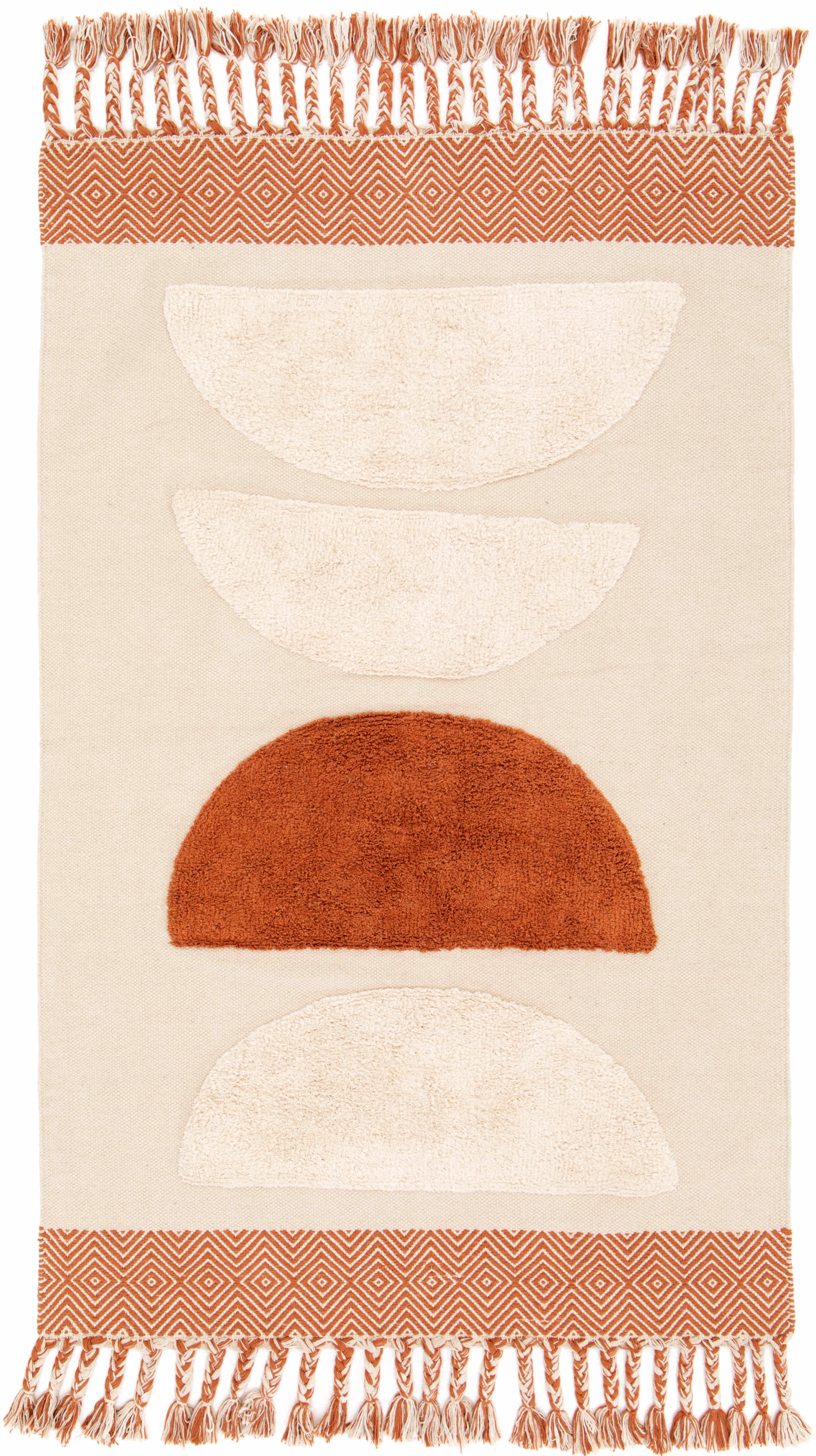 Tapis intérieur coton Orga, l.120 x L.170 cm | Leroy Merlin