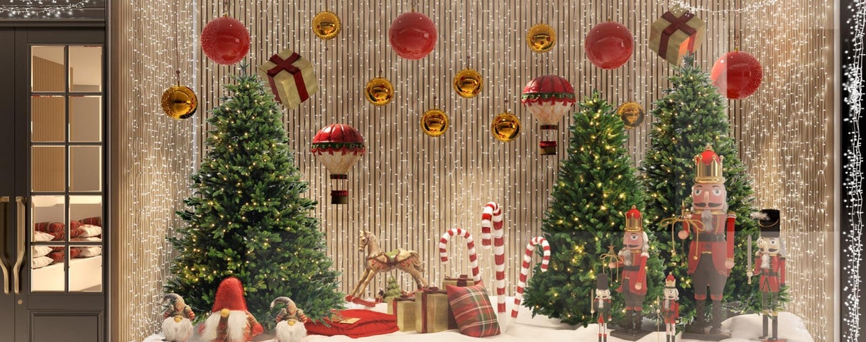 Vetrine di Natale particolari e moderne con uno spirito un po’ vintage ...