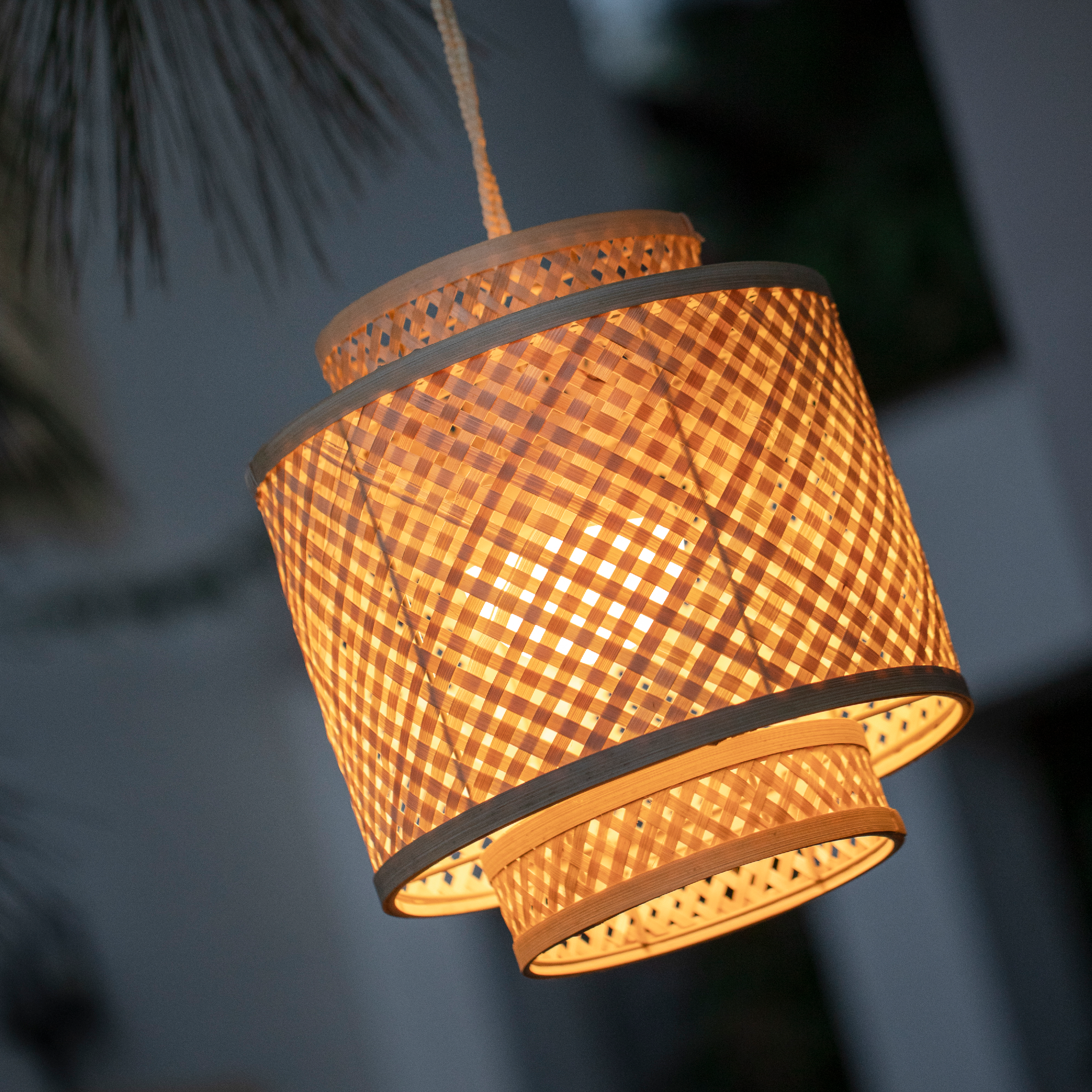 Suspension LED rechargeable intensité variable blanc chaud Aspem ...