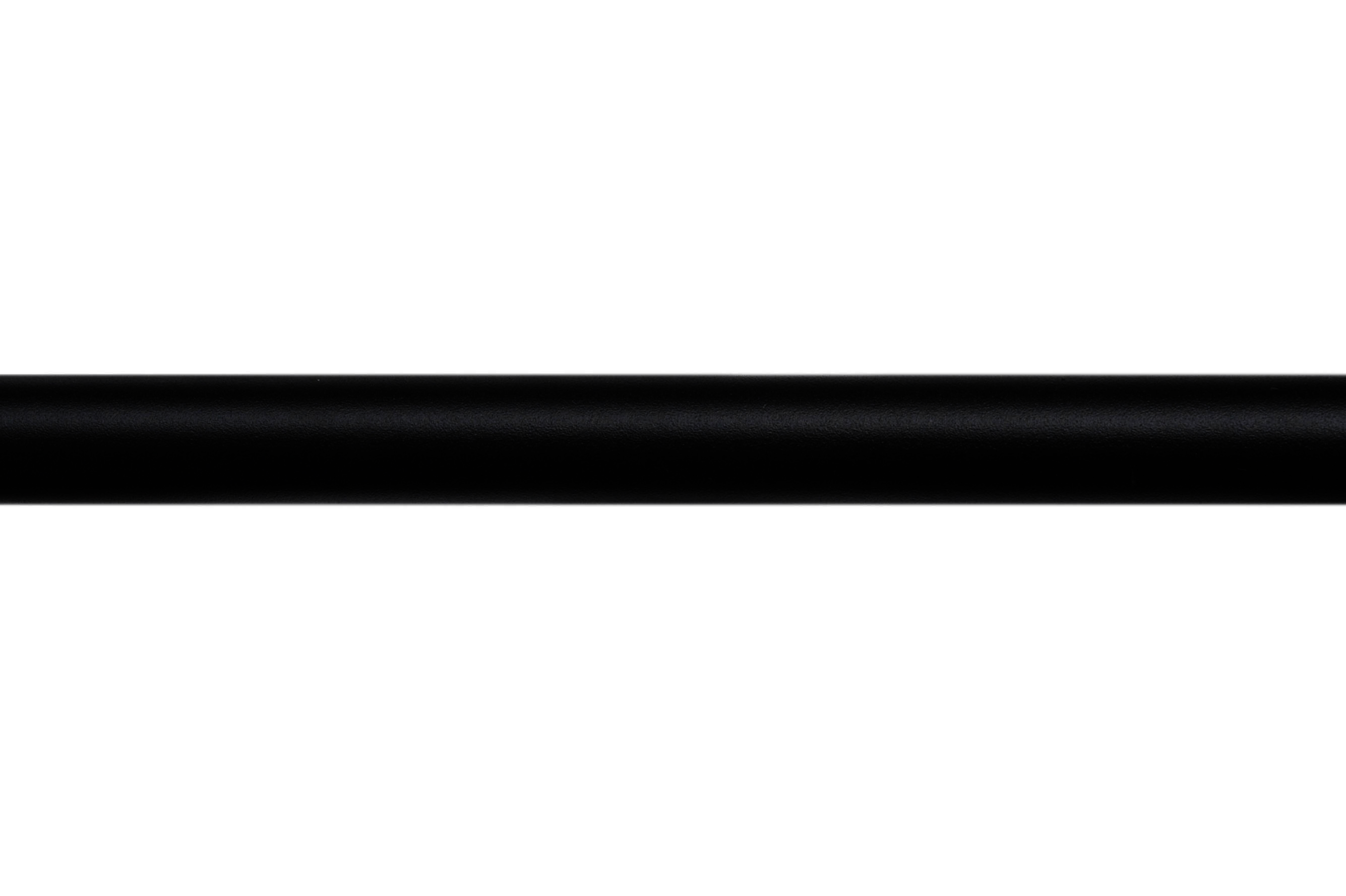 Profilé lisse acier peint noir mat, H.28 x l.28 x Ep.28 mm, L.2 m ...