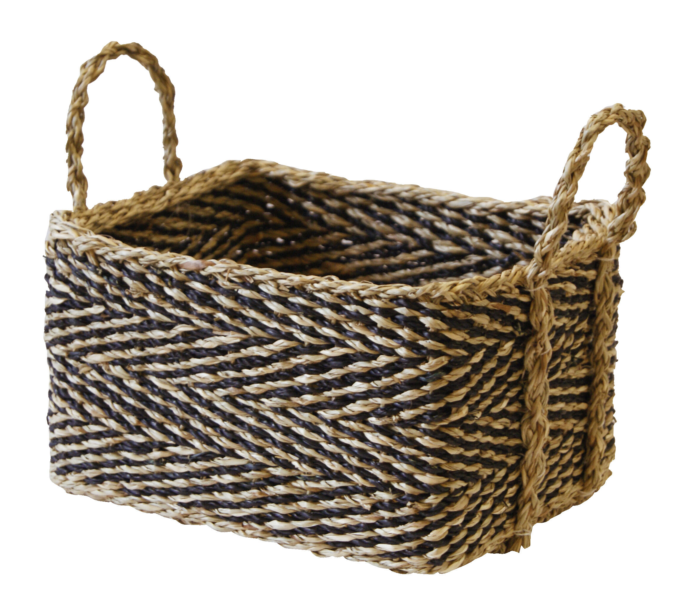 Panier BOX & BEYOND Produit sans nom de série marron H.13 x l.19 x P.19 ...