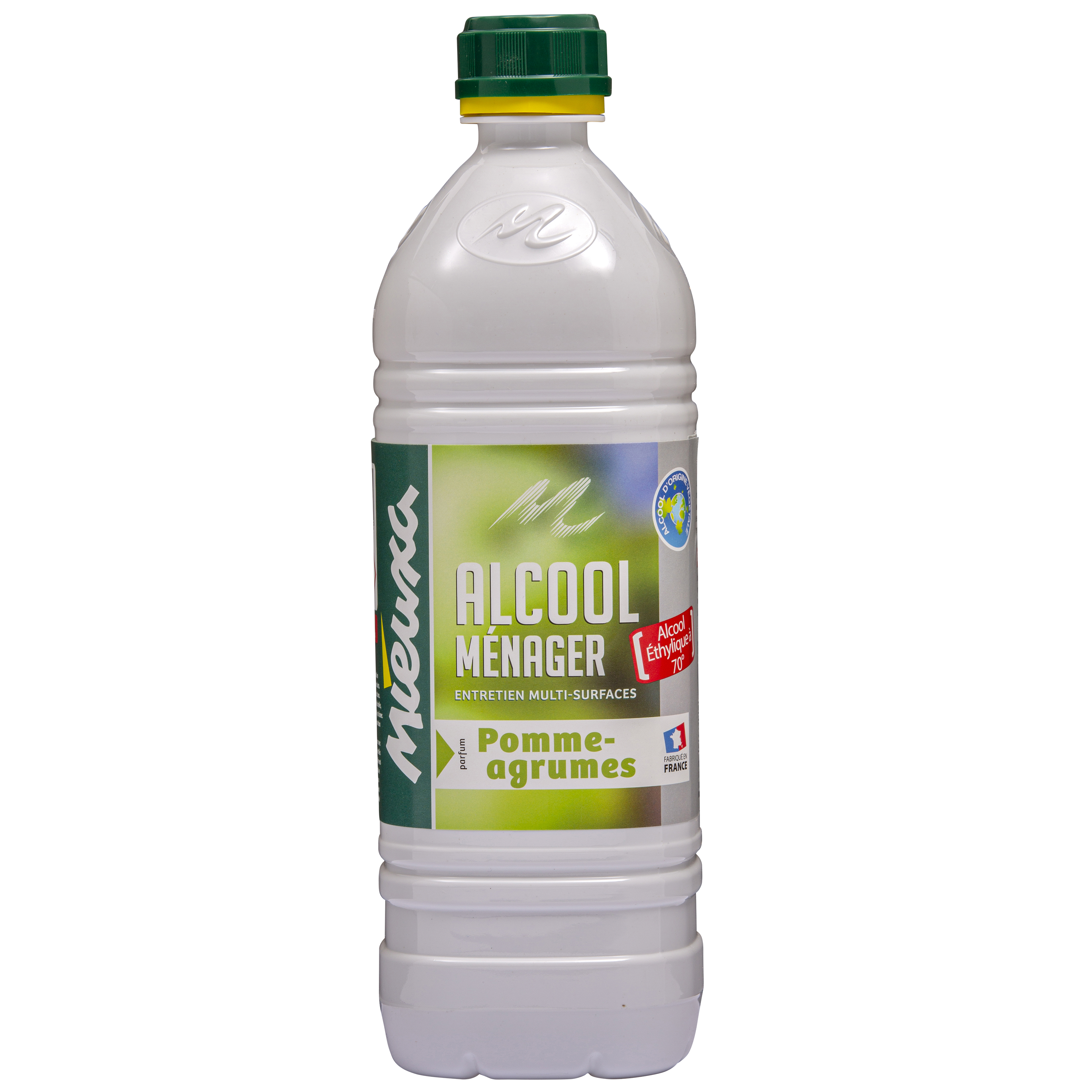 Alcool ménager MIEUXA Senteur pomme/agrumes, 1 l | Leroy Merlin