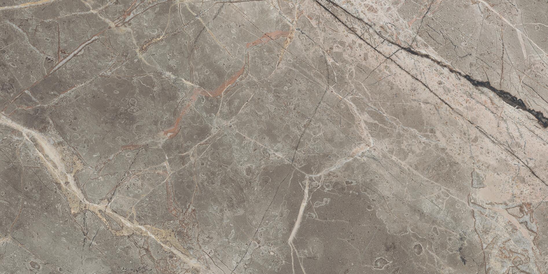 Carrelage sol / mur effet marbre marron Rimini l.60 x L.120 cm | Leroy ...