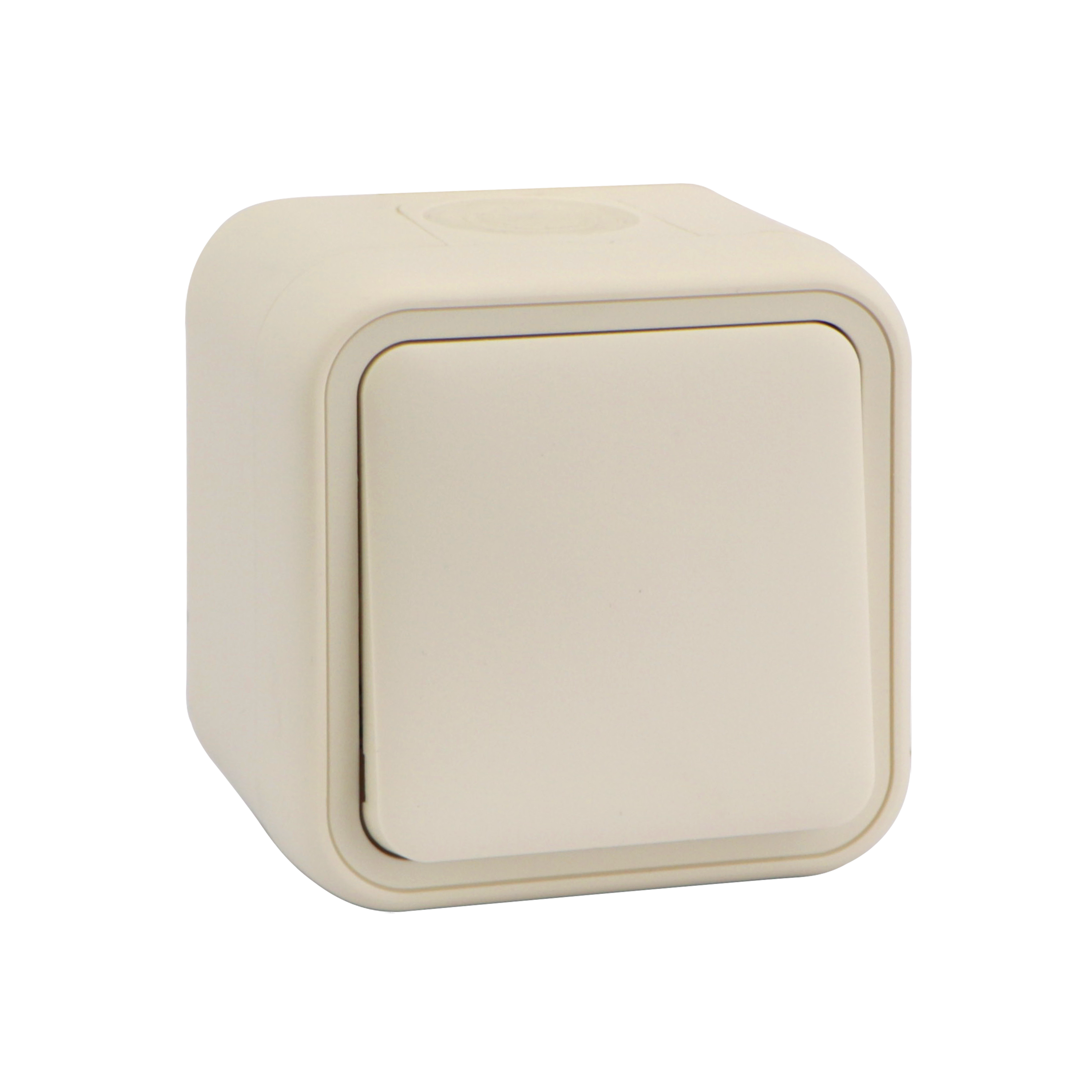 Interruptor LEXMAN Trail IP55 color blanco | Leroy Merlin