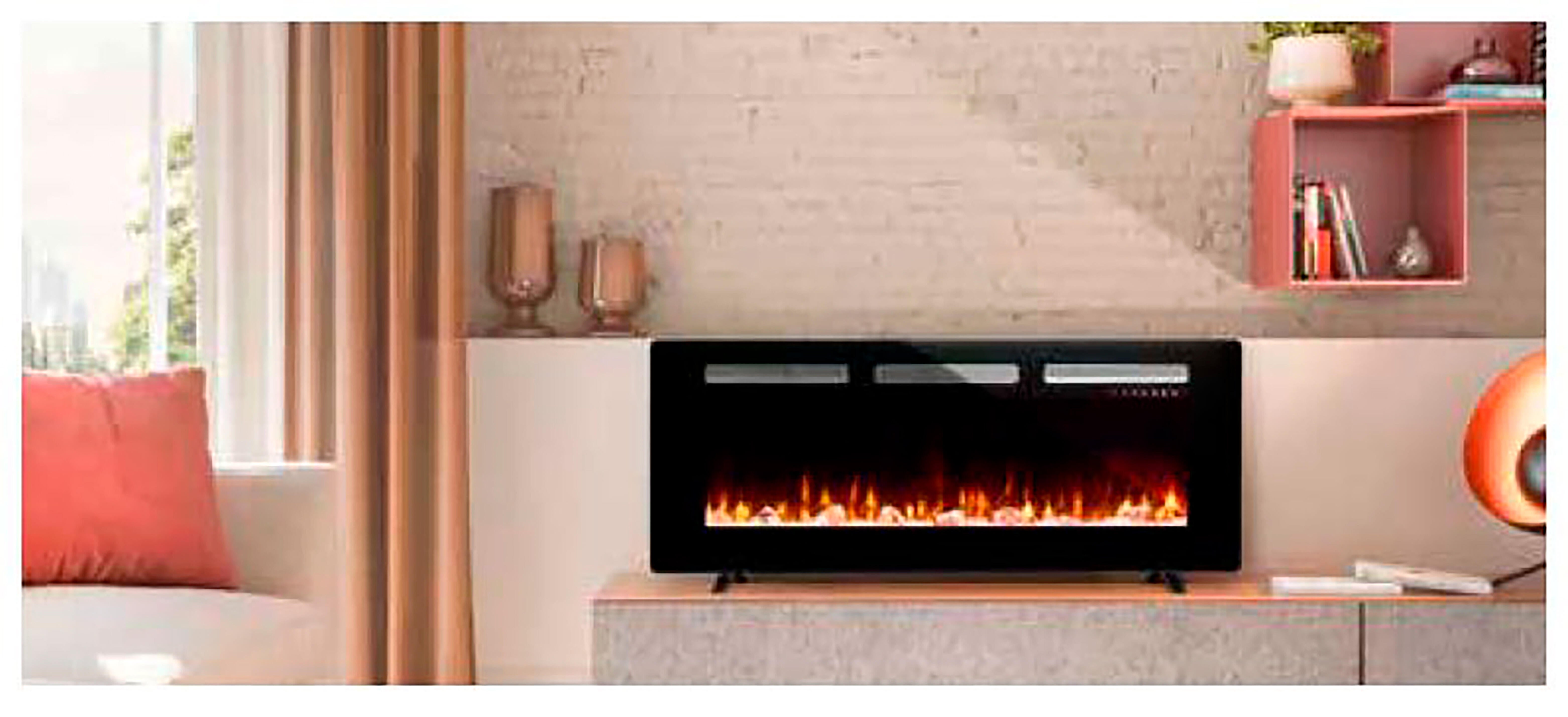 Chimenea eléctrica DIMPLEX Sierra 48 de 49.5x121.9x13.2 cm | Leroy Merlin