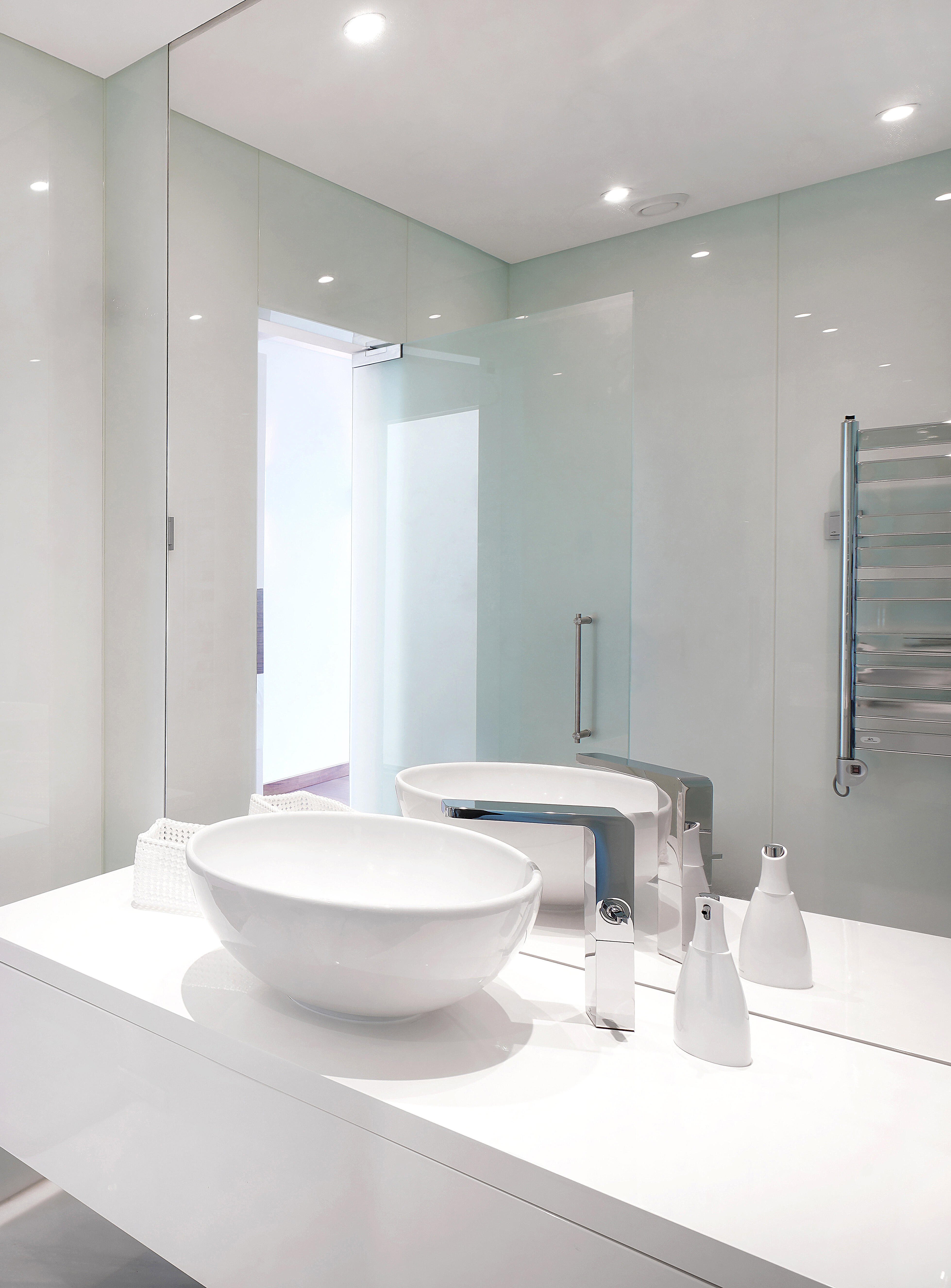 Downlight LED empotrable COMPACT blanco redondo 600 lm 4000K IP65 ...