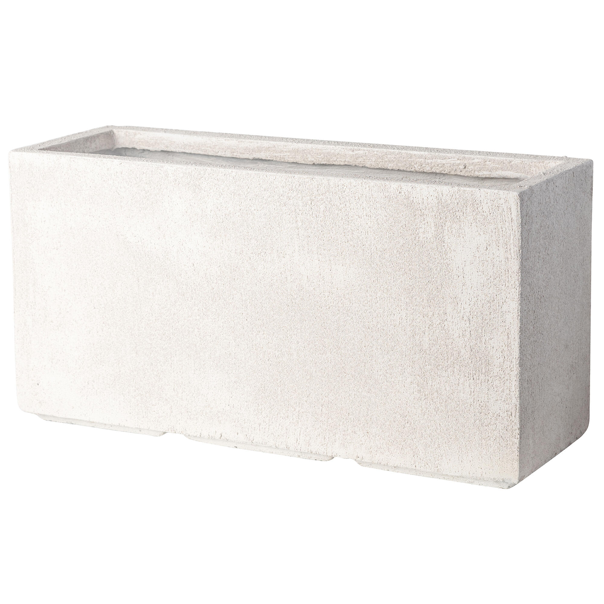 Jardinera de fibra Muro Moon de 100 x 50 x 35 cm | Leroy Merlin