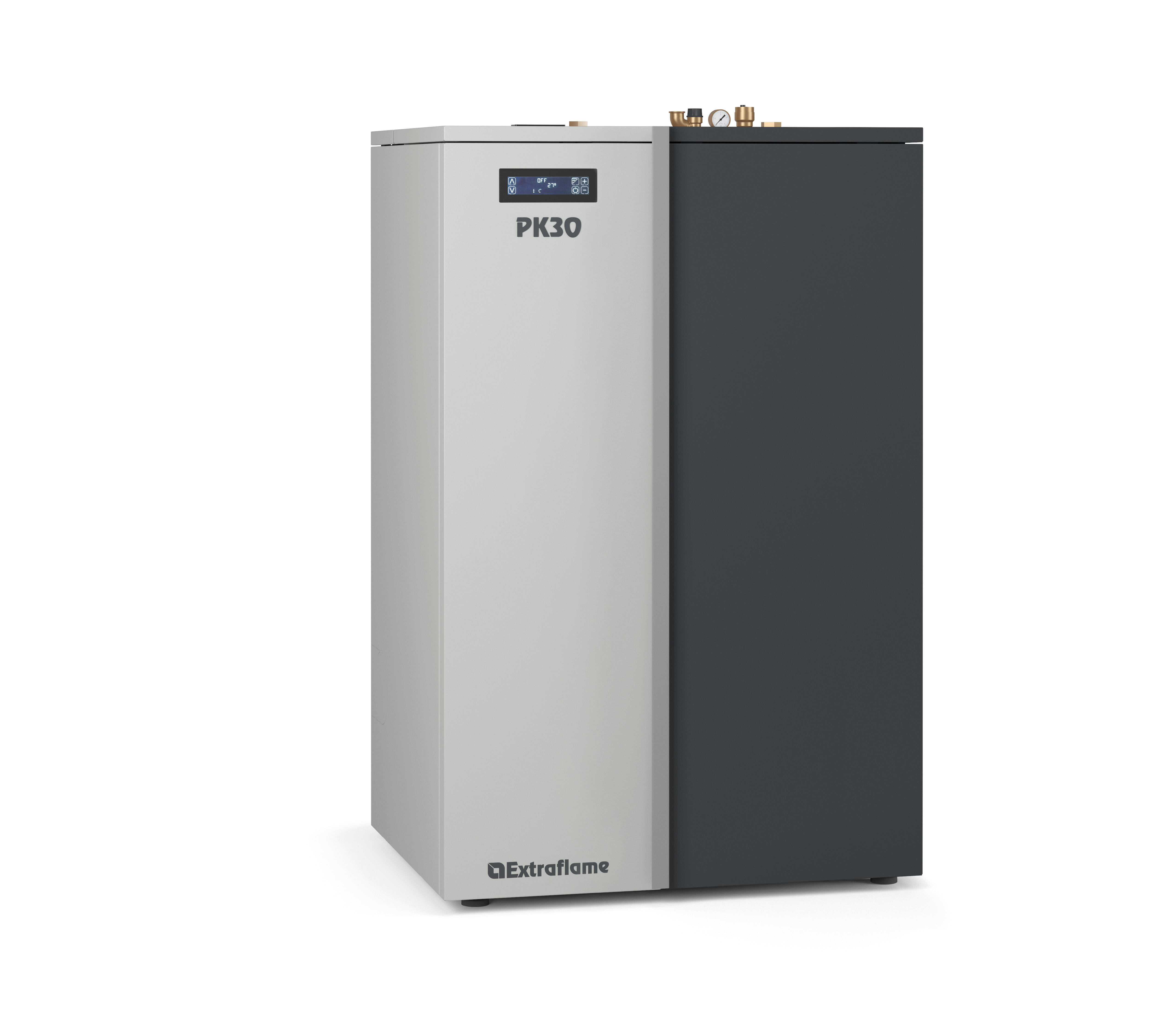Chaudière biomasse à granulés EXTRAFLAME Pk 30 kW | Leroy Merlin