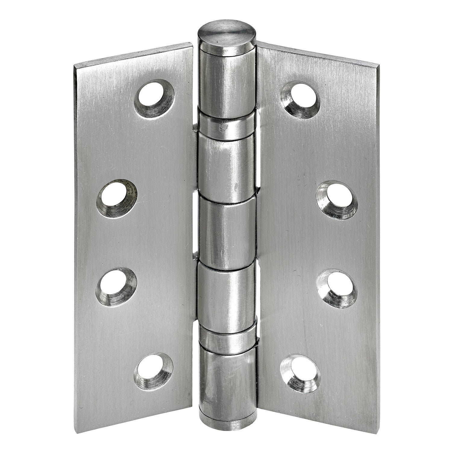 Charnière inox pour porte, L.100 x l.75 mm, HETTICH | Leroy Merlin