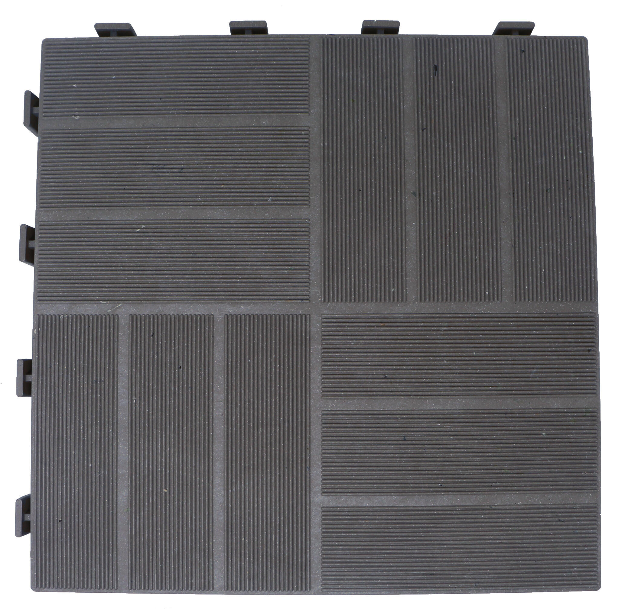 Piastrella d'appoggio e a incastro in composito di legno e plastica ...