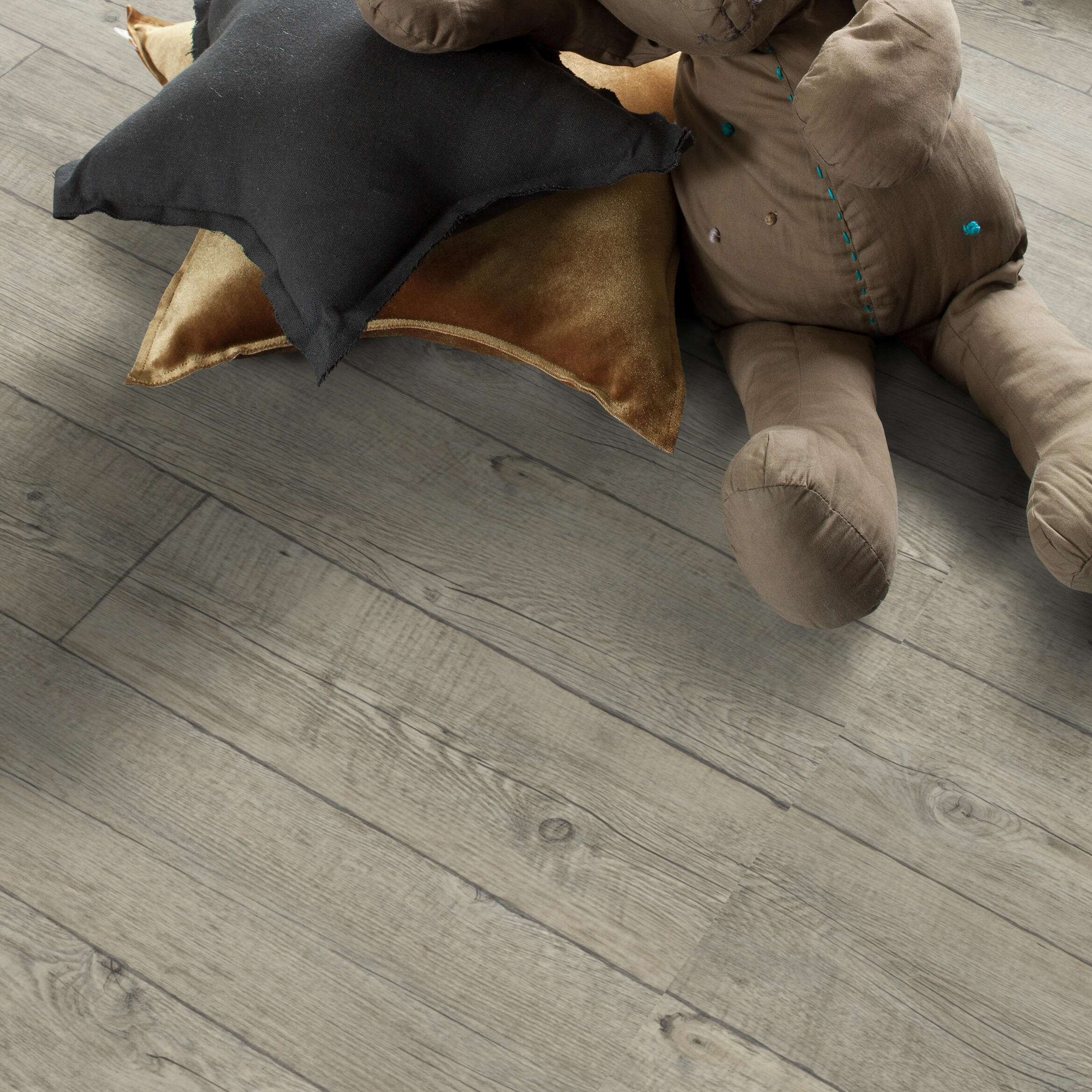 Suelo vinílico LVT click GERFLOR Medio 3.4mm Dew Beige | Leroy Merlin