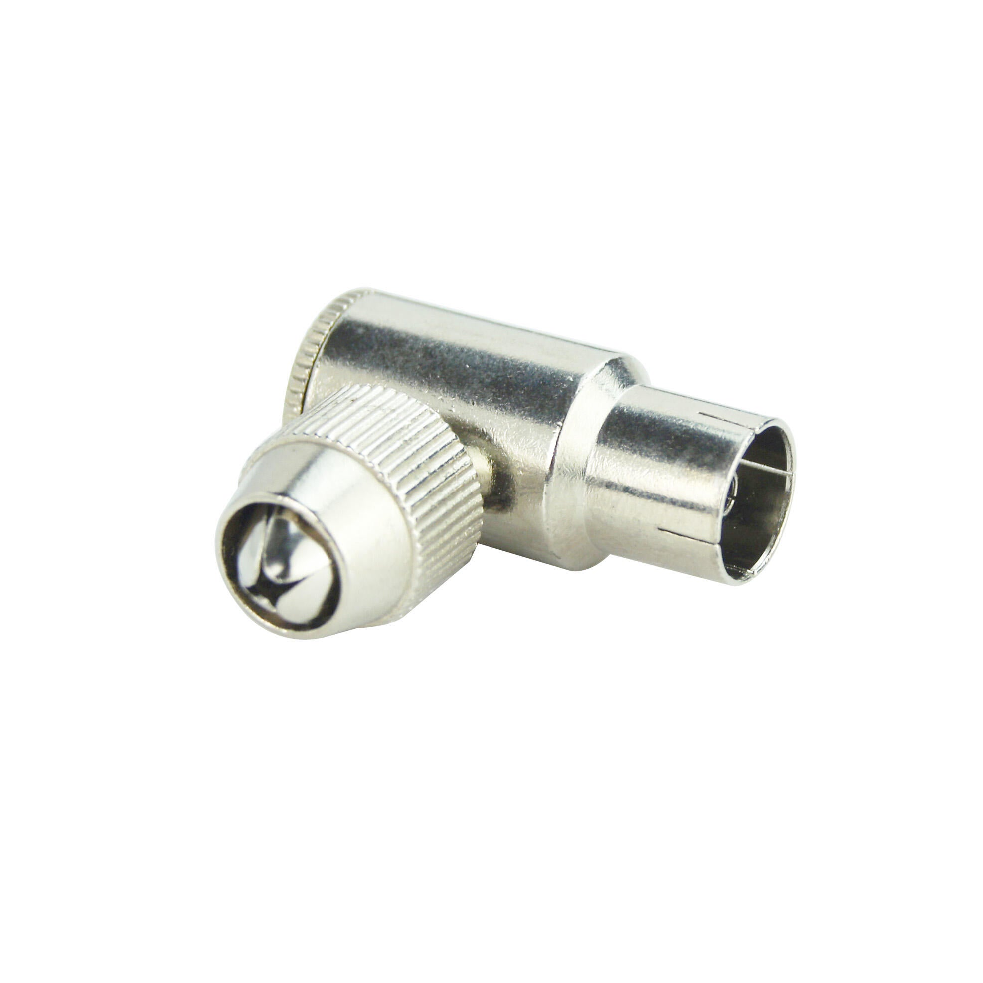 Fiche coudée blindée 9.52mm PVC, femelle, Lexman | Leroy Merlin