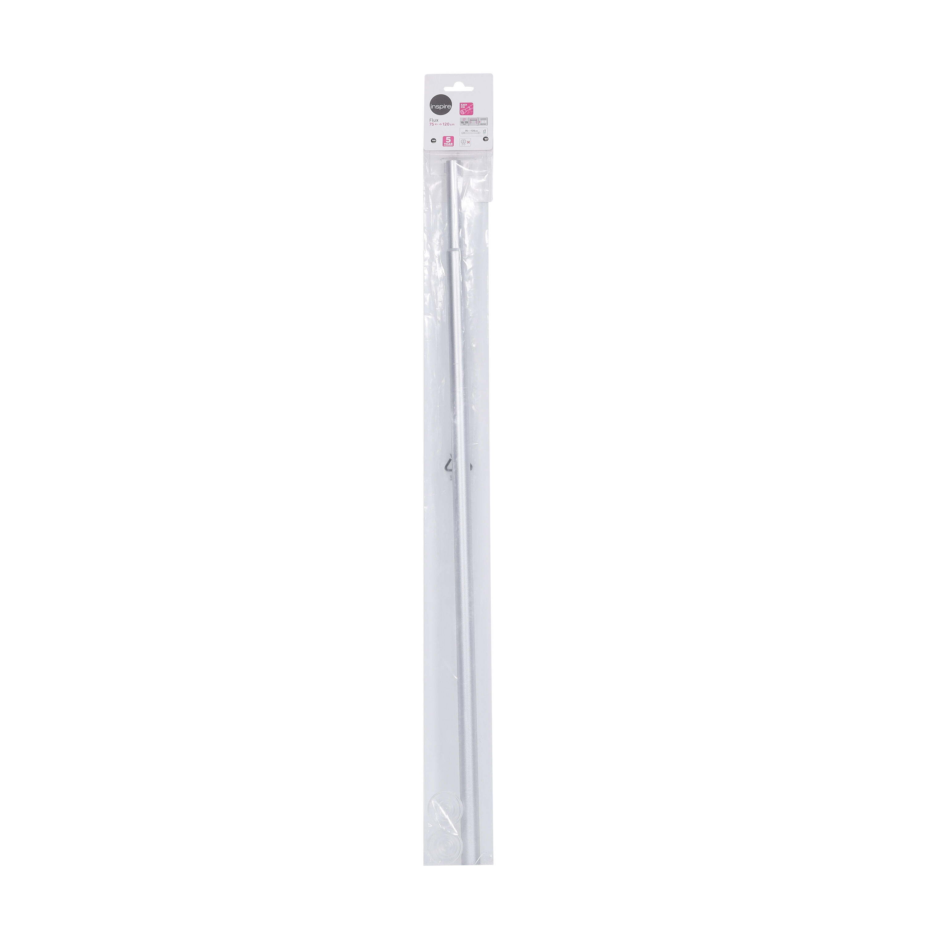 Kit bastone per tendina a vetro a pressione estensibile da 75 a 120 cm ...