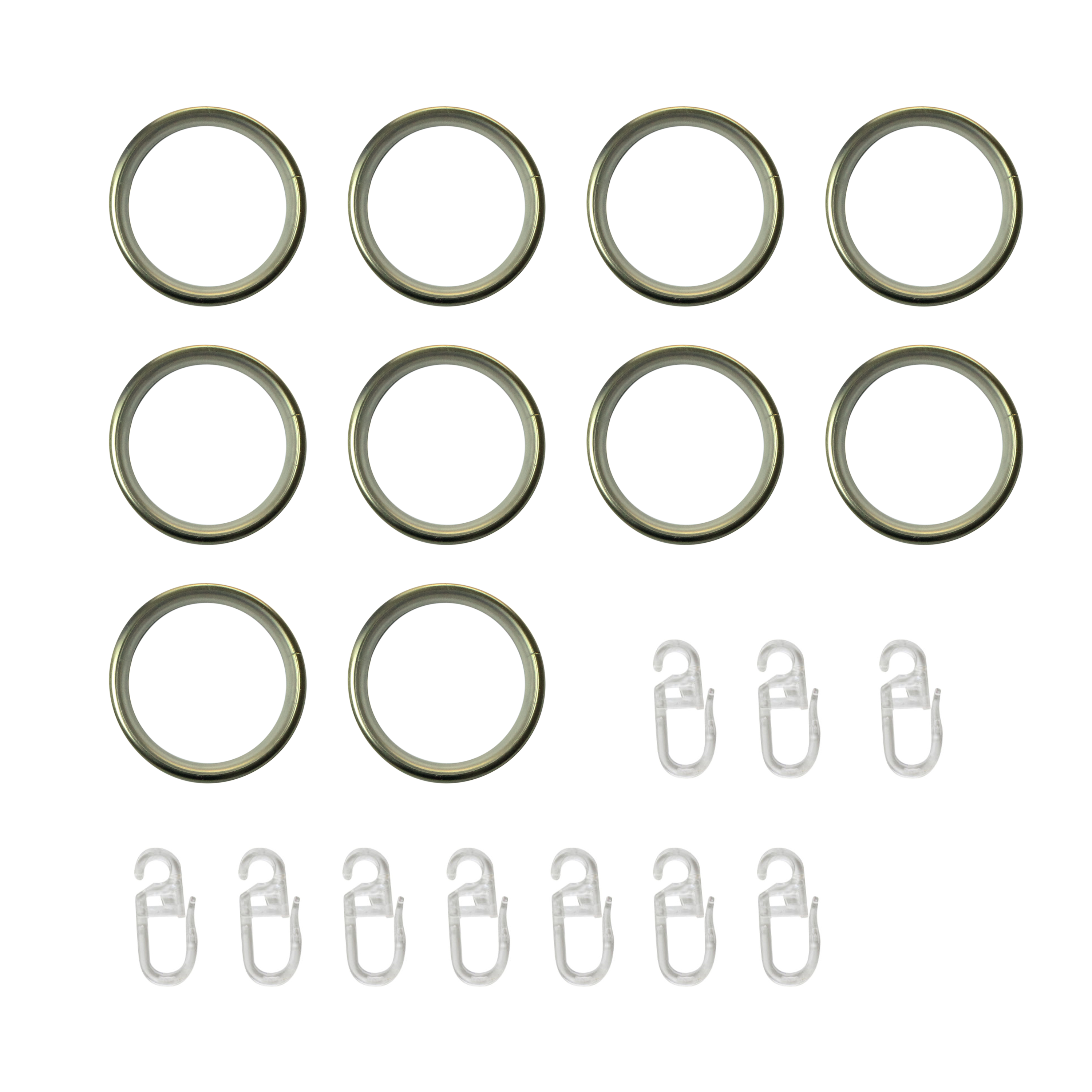 Anello Ø35mm Ring in ferro ottone spazzolato, 10 pz INSPIRE | Leroy Merlin