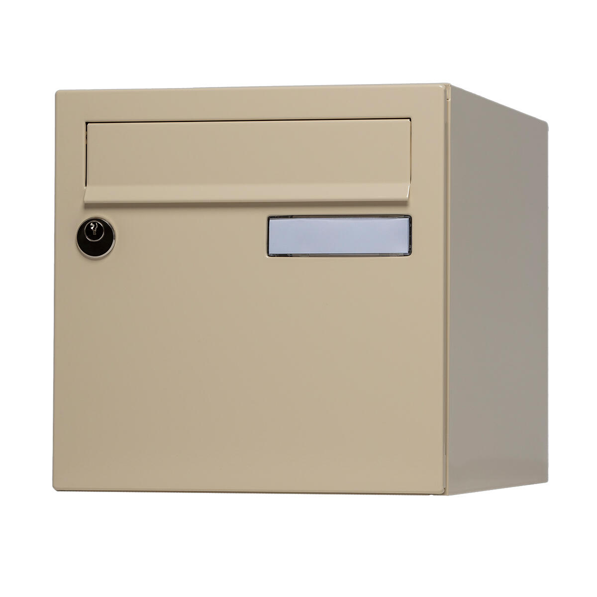 Boîte aux lettres normalisée 1 porte beige - RENZ Essentiel | Bricoman