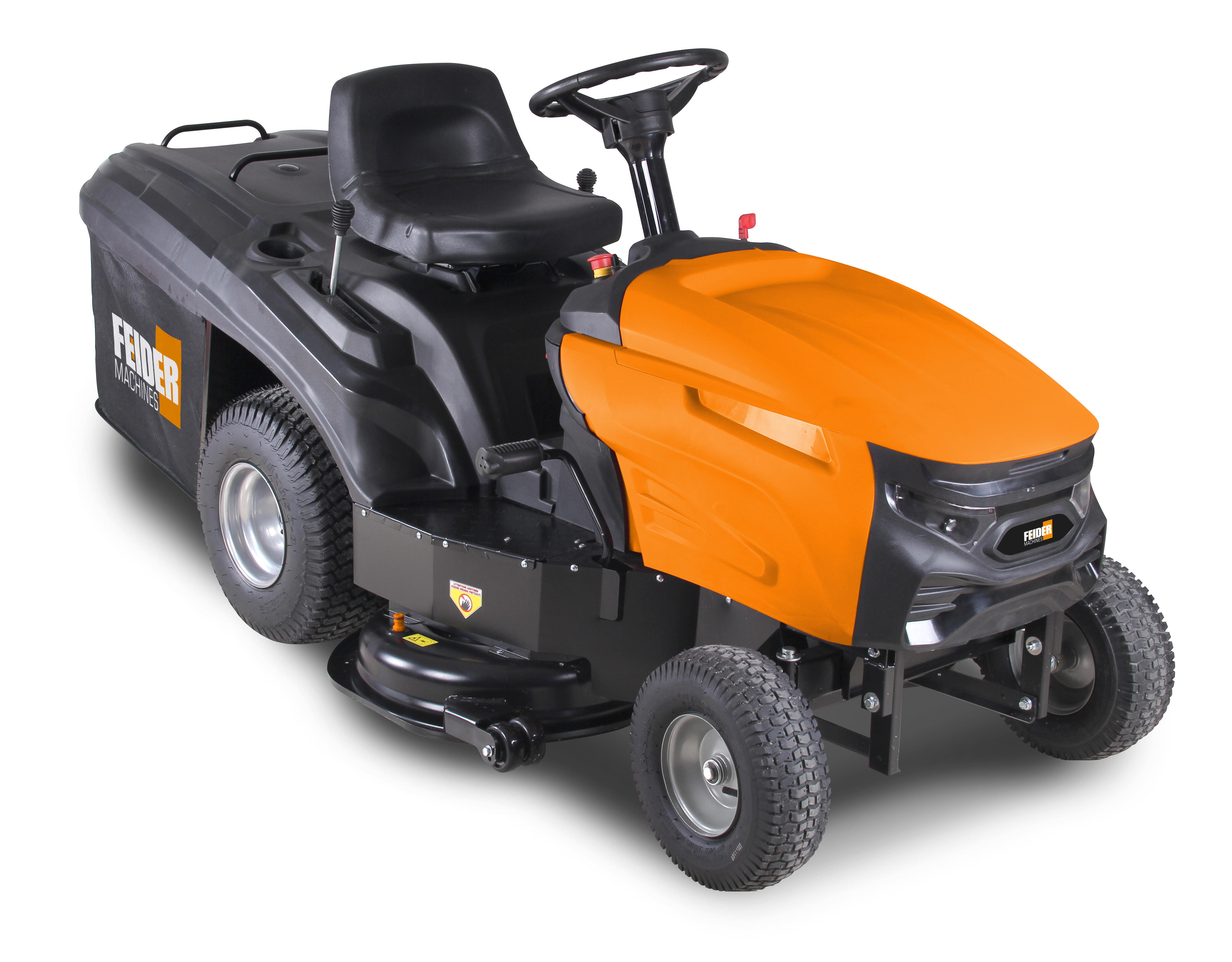 Tondeuse autoportée éjection arrière FEIDER 352 cm³ l.84 cm | Leroy Merlin