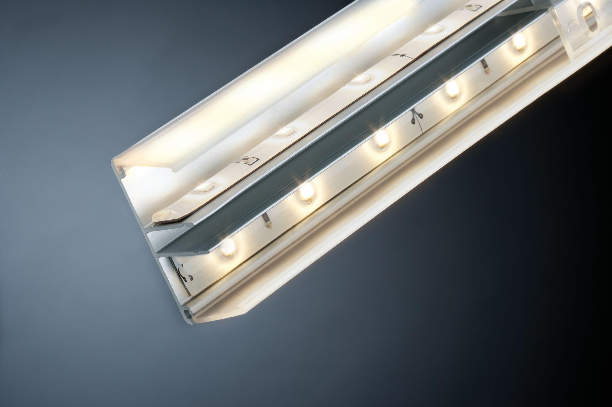 Profilé diffuseur 2m Duo Profil PAULMANN | Leroy Merlin