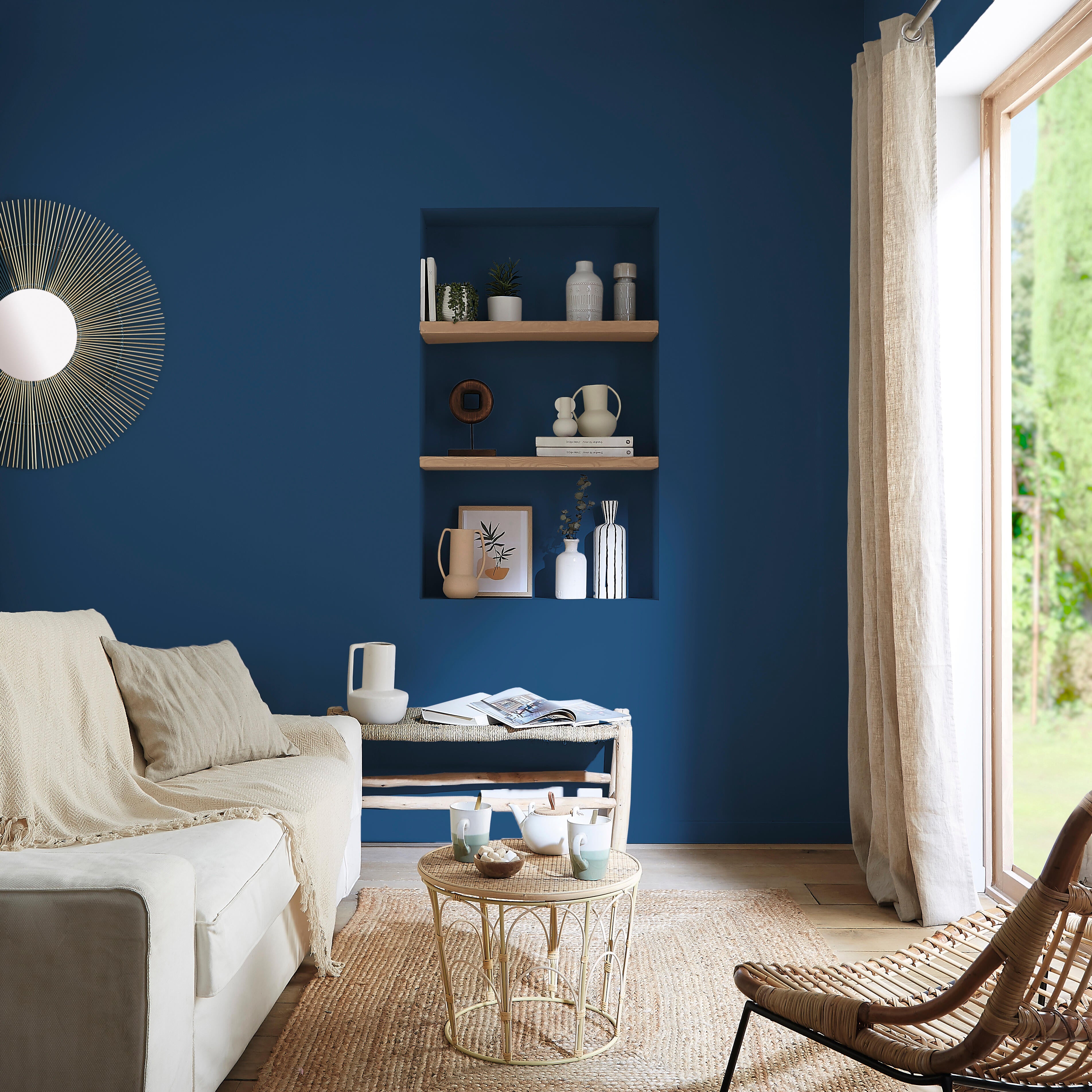 Des idées de peinture bleue dans la déco | Leroy Merlin