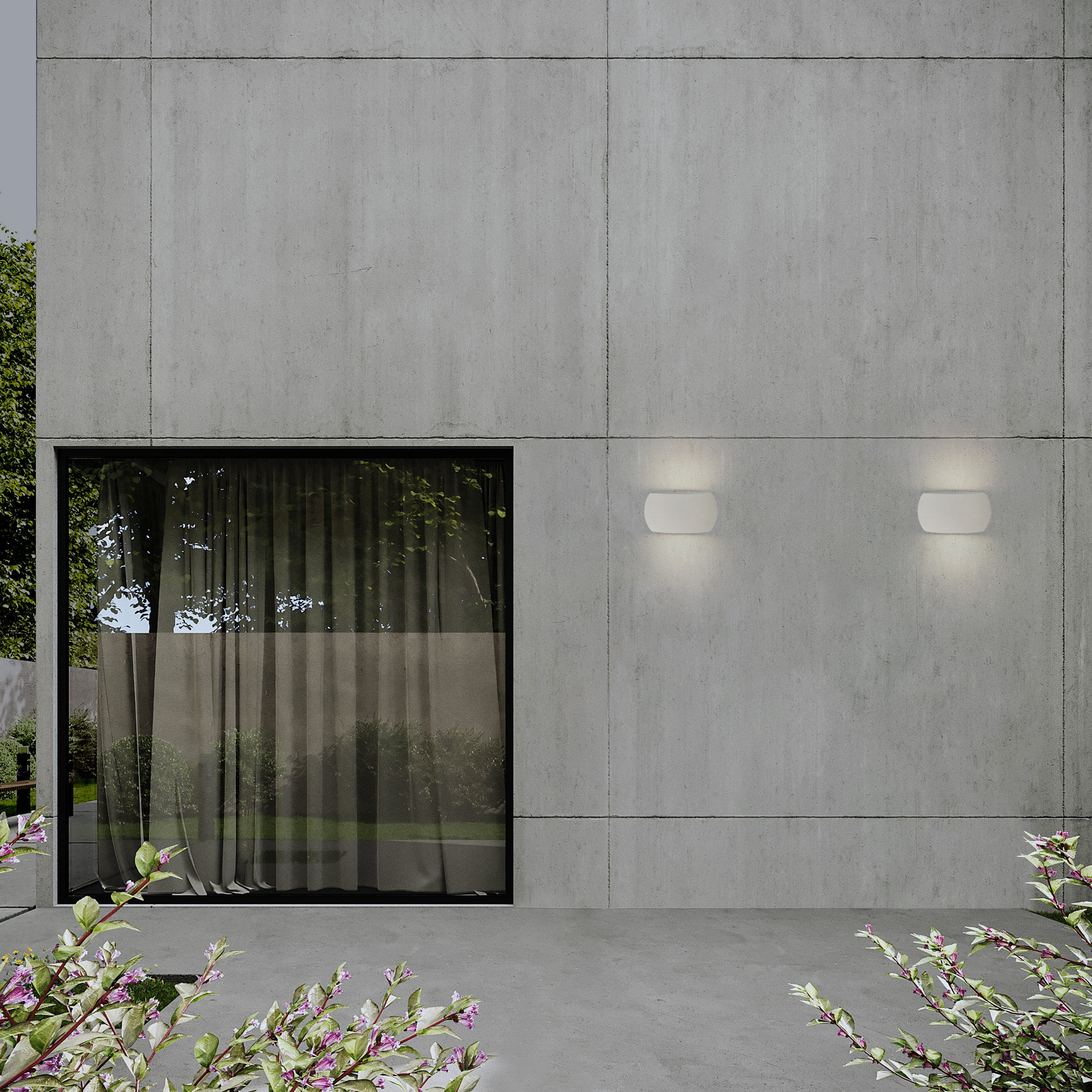 Aplique de exterior LED NEW FIX 2x6W blanco | Leroy Merlin