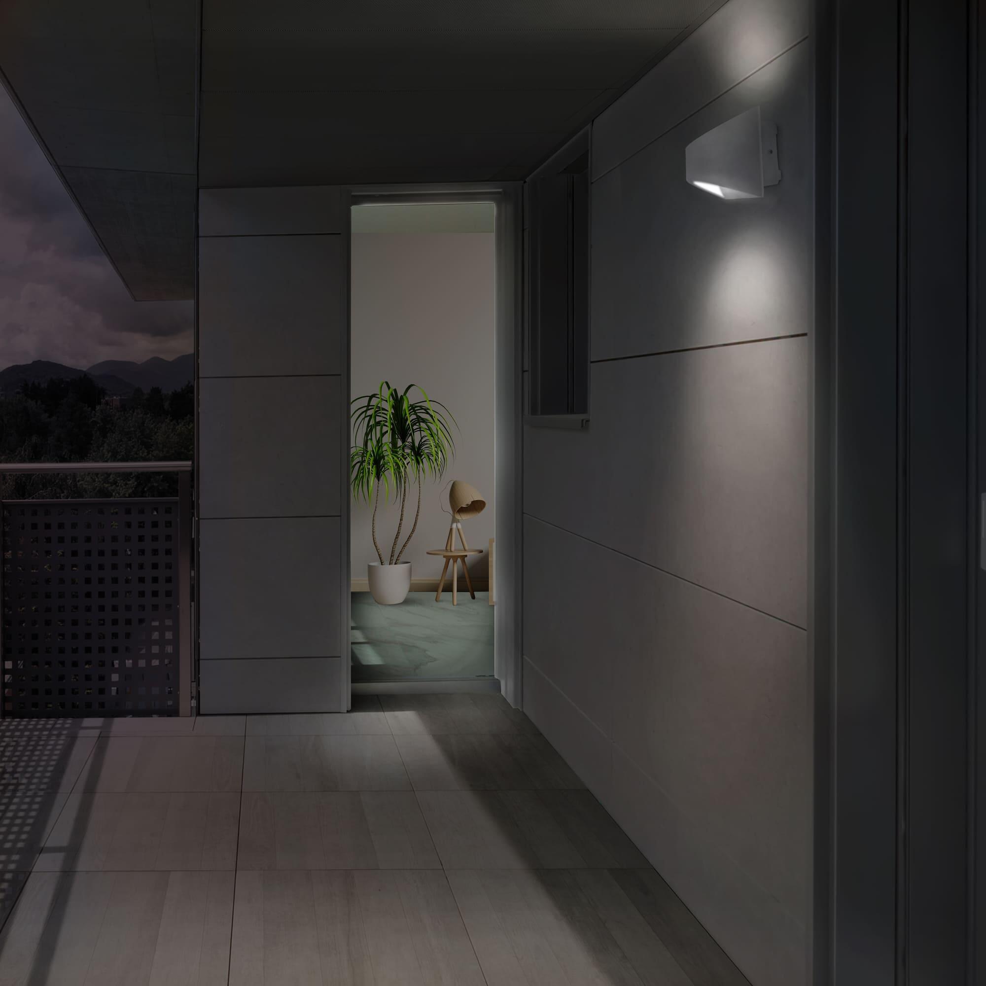 Aplique exterior LED Wiew 6W 4000K blanco | Leroy Merlin
