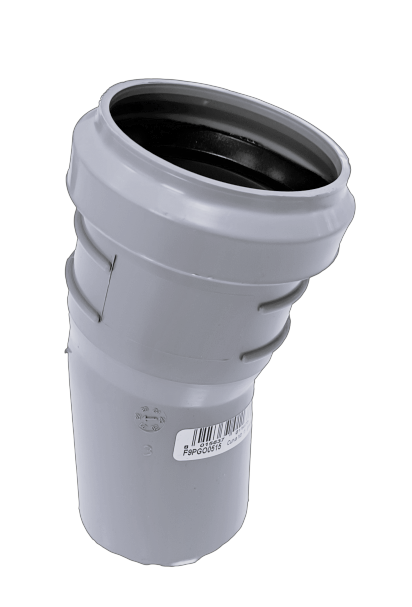 Gomito per scarico 15° HTB ø 40 mm in polipropilene | Leroy Merlin