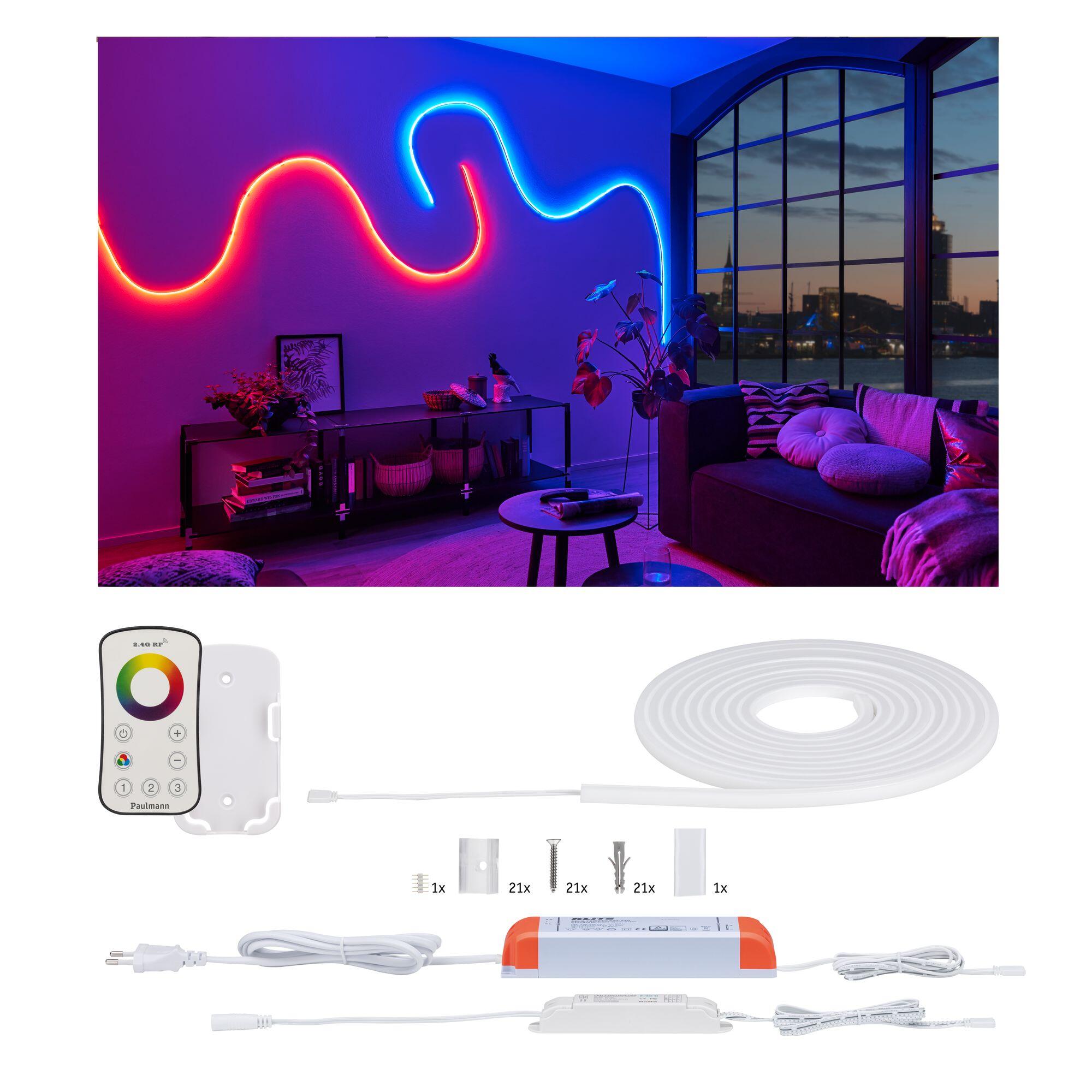 Kit ruban LED 5m multicolore Maxled Flow Basic PAULMANN | Leroy Merlin