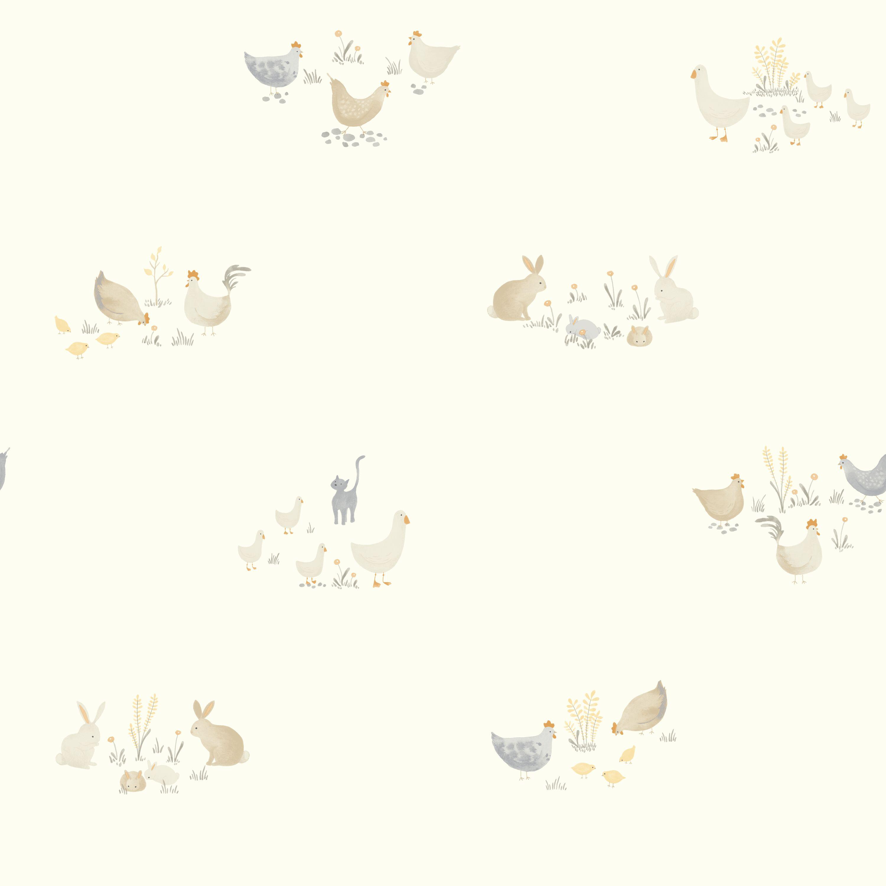 Papier peint intissé Once upon a time compagnons naturel | Leroy Merlin