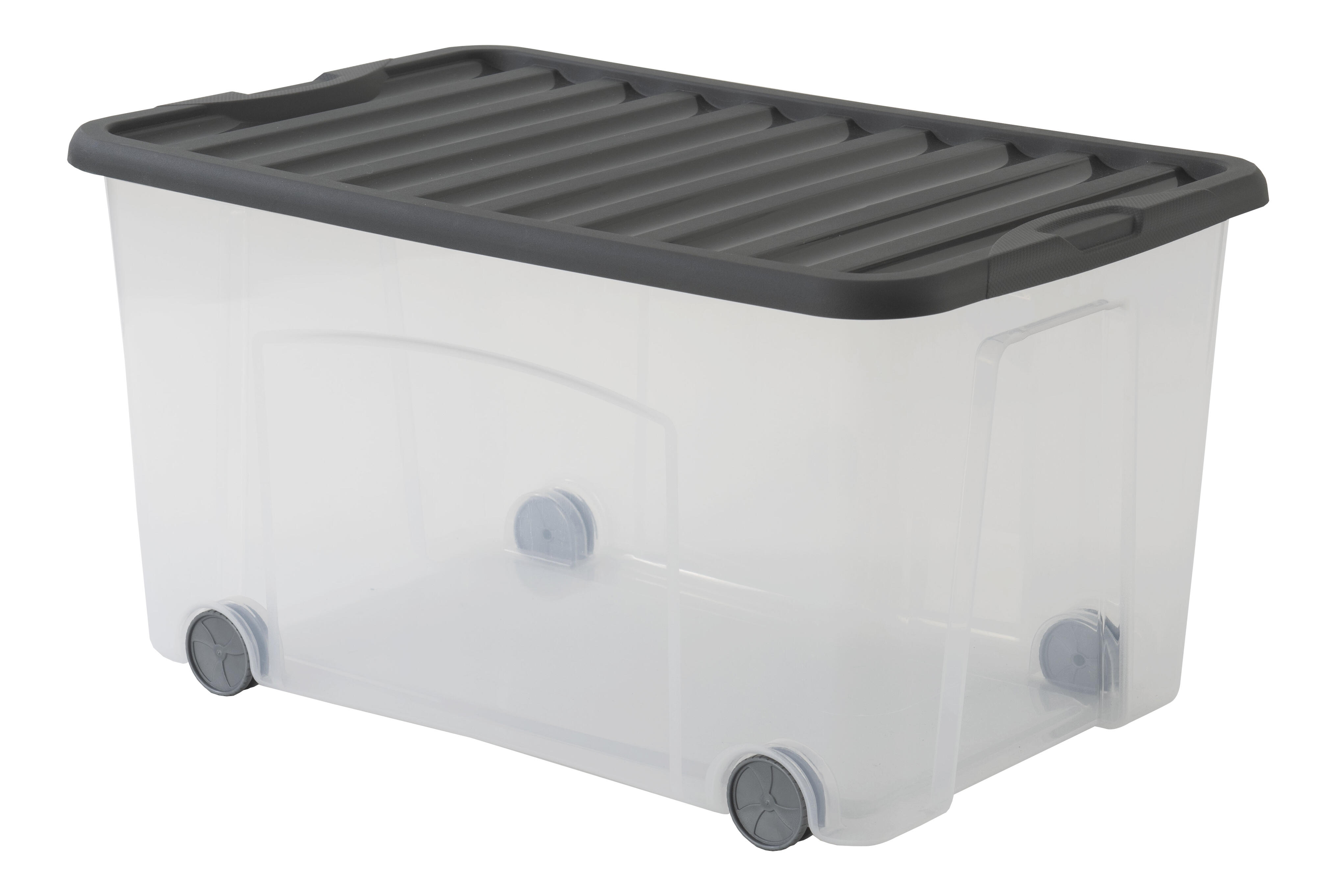 Boîte SUNDIS gris H.31 x l.57.7 x P.38 cm | Leroy Merlin