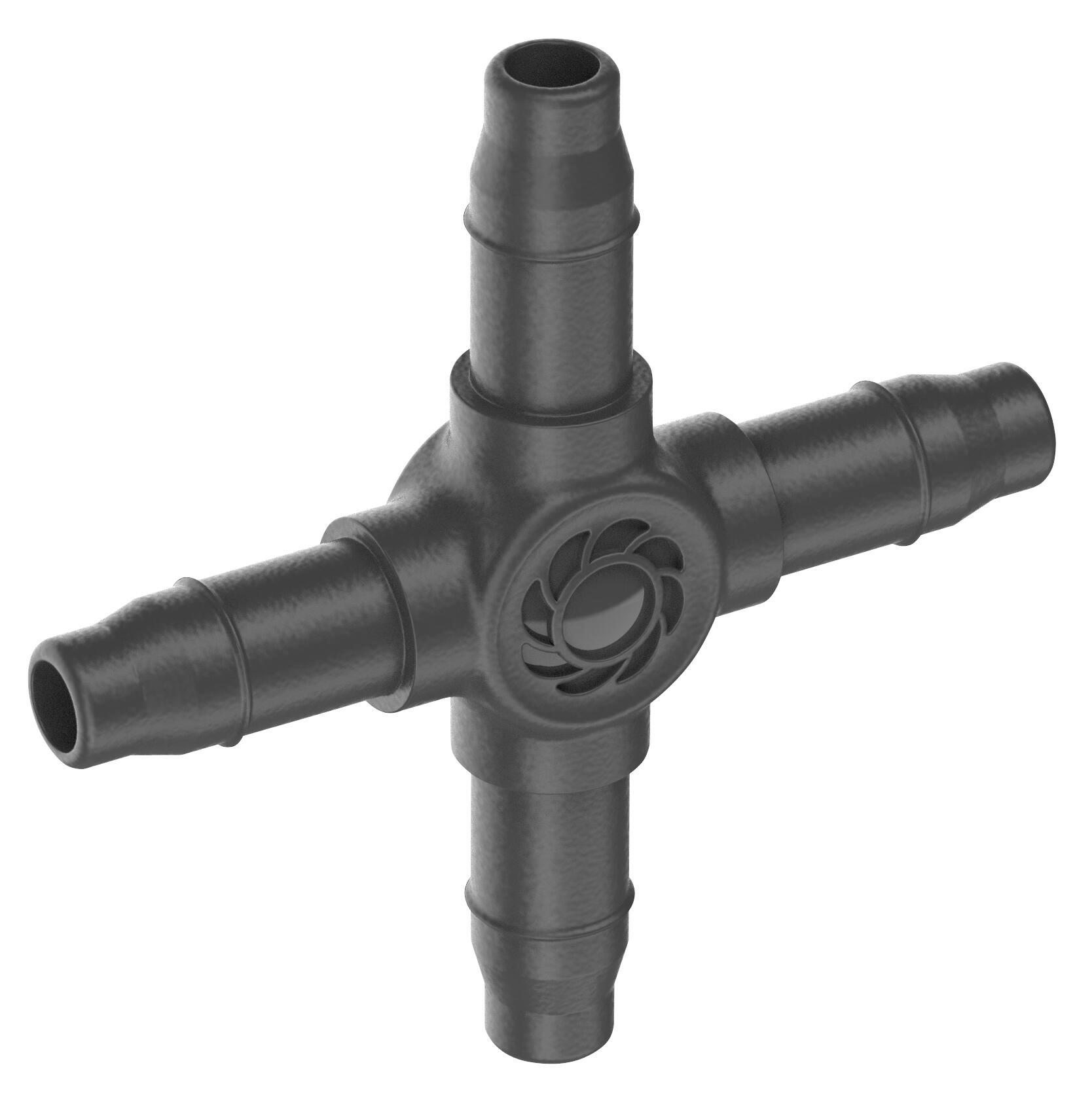 Dérivation en croix 4,6 mm GARDENA 13214-20 | Leroy Merlin