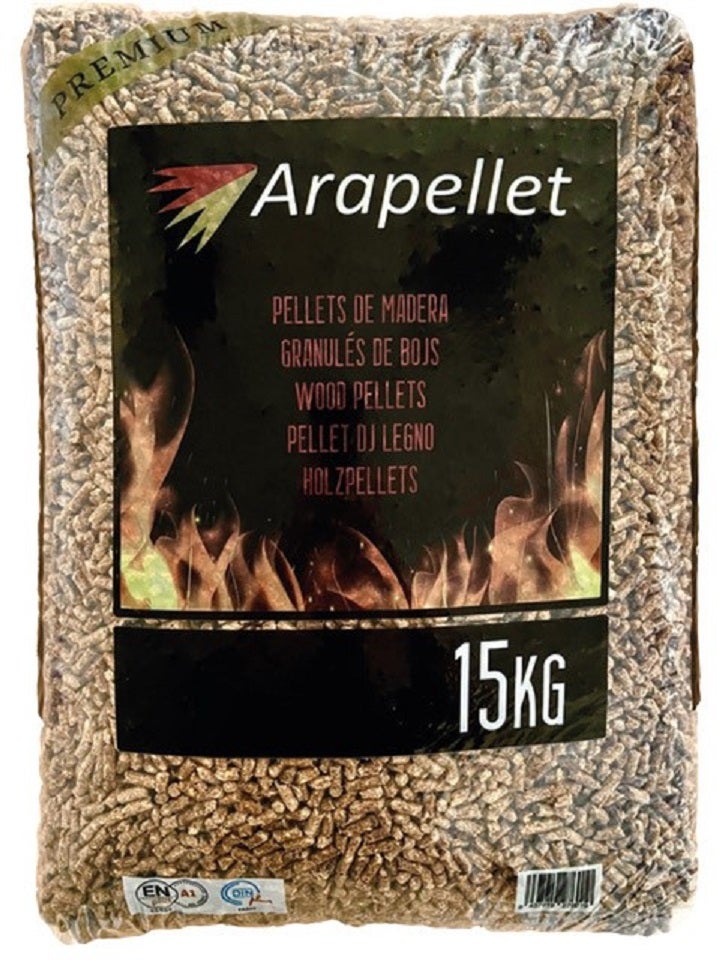Saco de pellets ARAPELLET 15 kg | Leroy Merlin