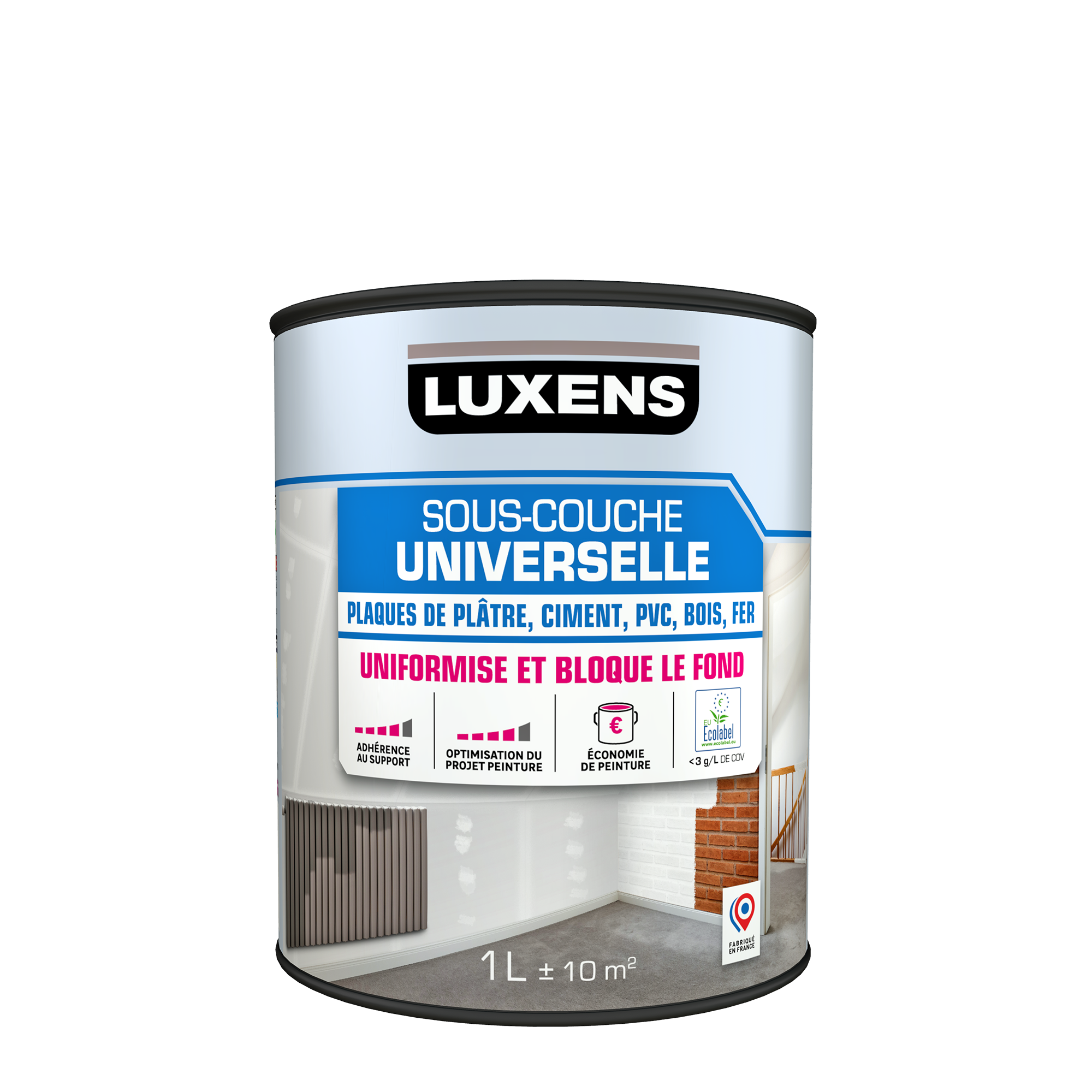 Sous-couche universelle LUXENS blanc 1 L | Leroy Merlin