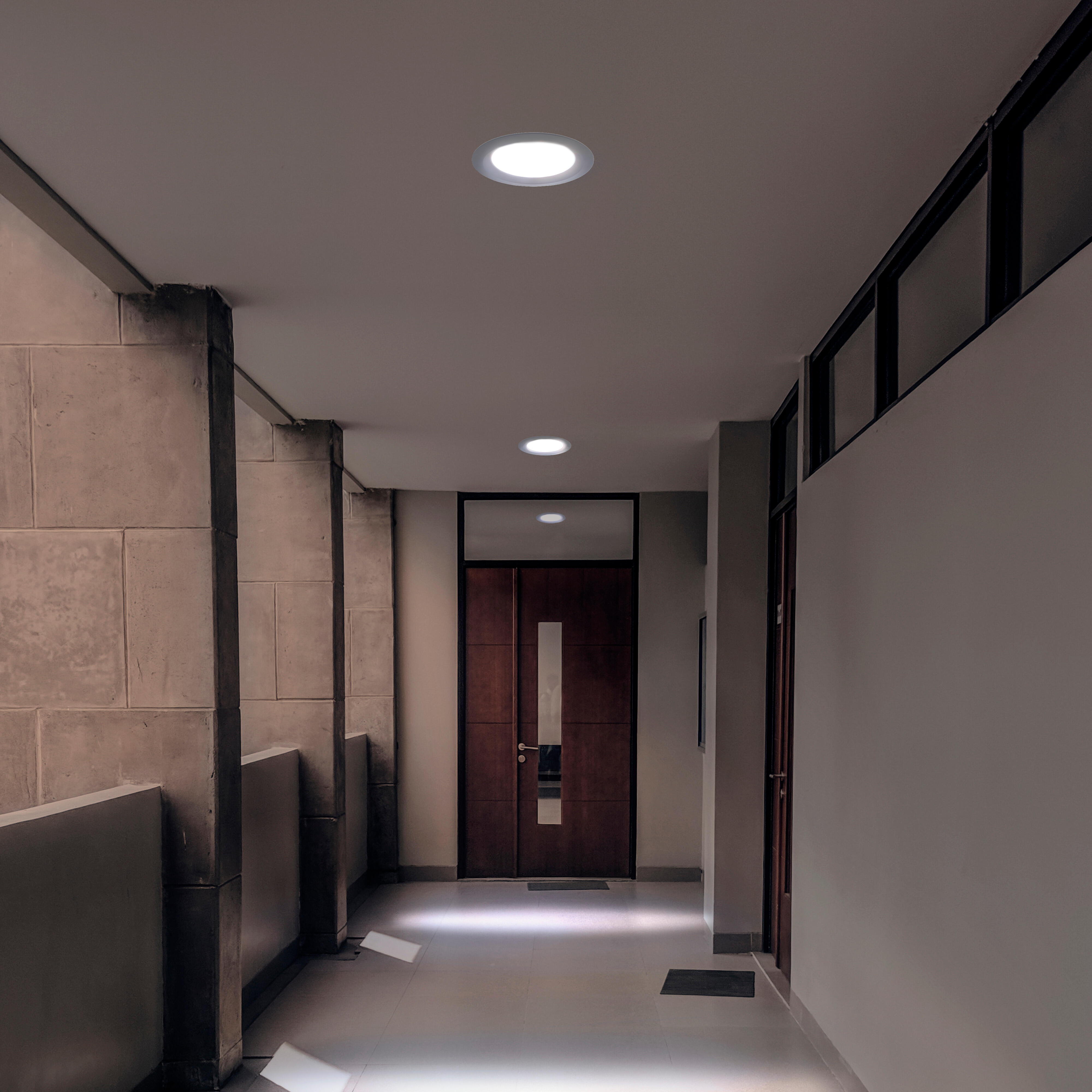 Foco downlight LED Soner 2260 lm color de luz regulable 20W | Leroy Merlin